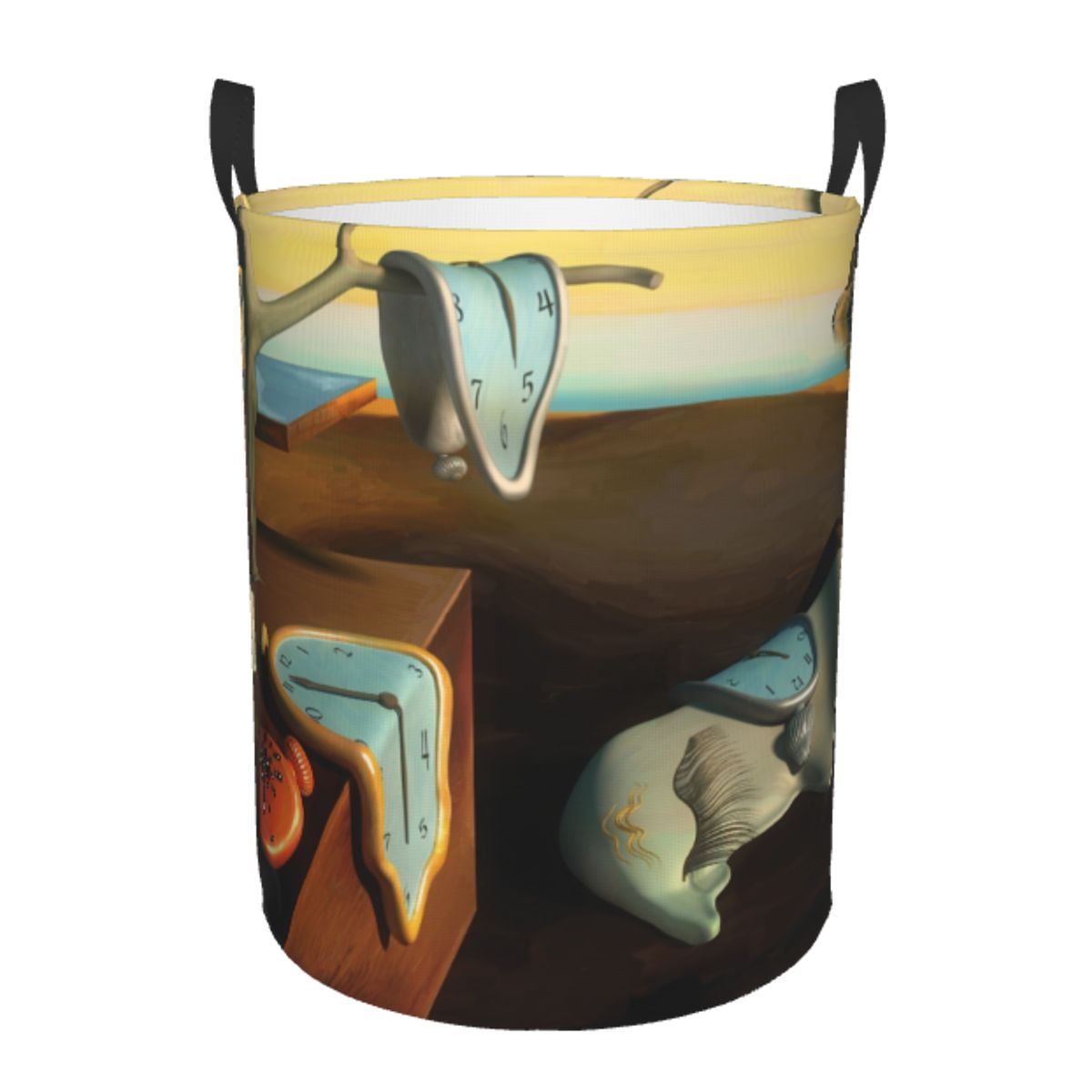 Custom Salvador Dali Artwork Laundry Basket Collapsible Painting Art ...