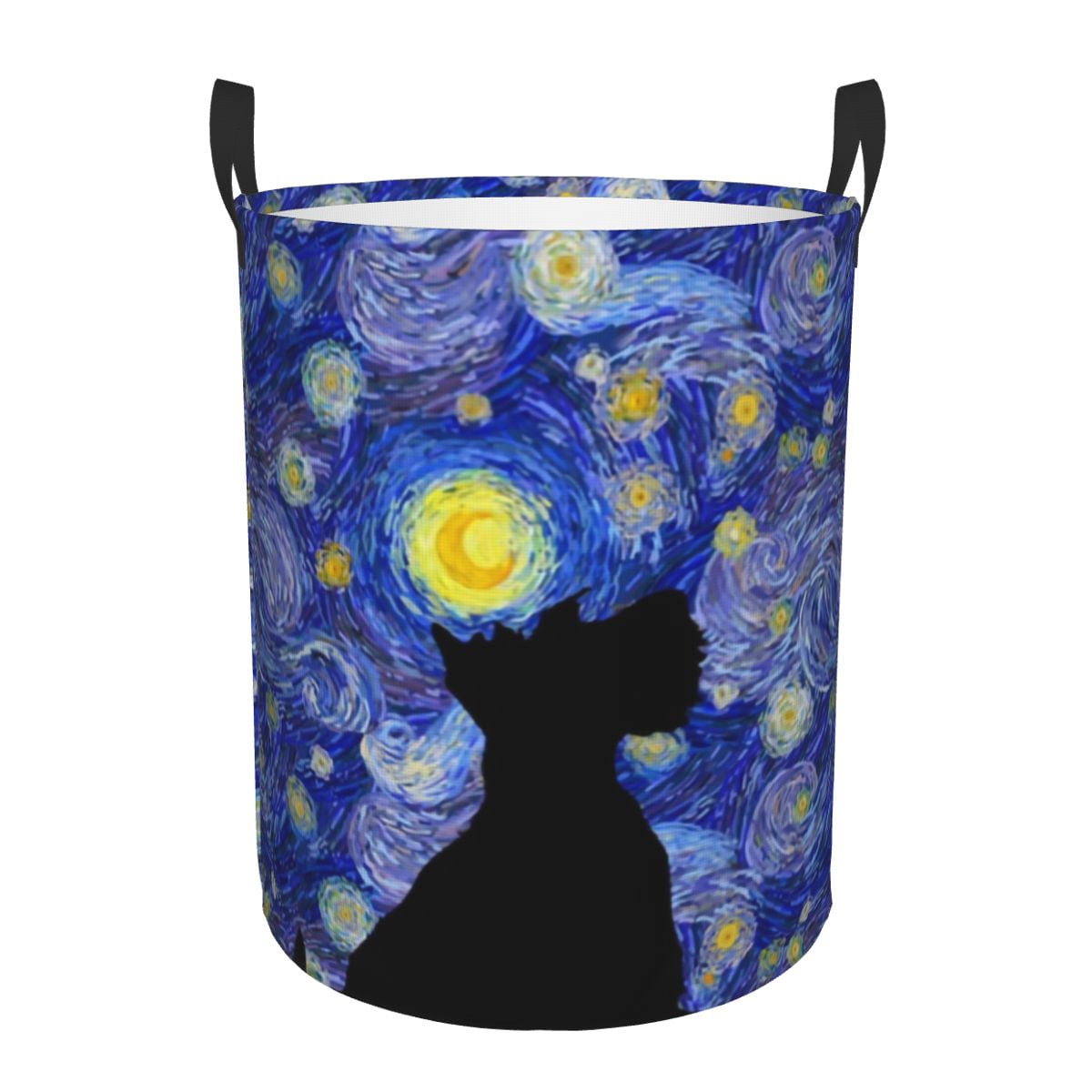 Custom Scottie Dog Beach Hut Laundry Basket Collapsible Scottish ...