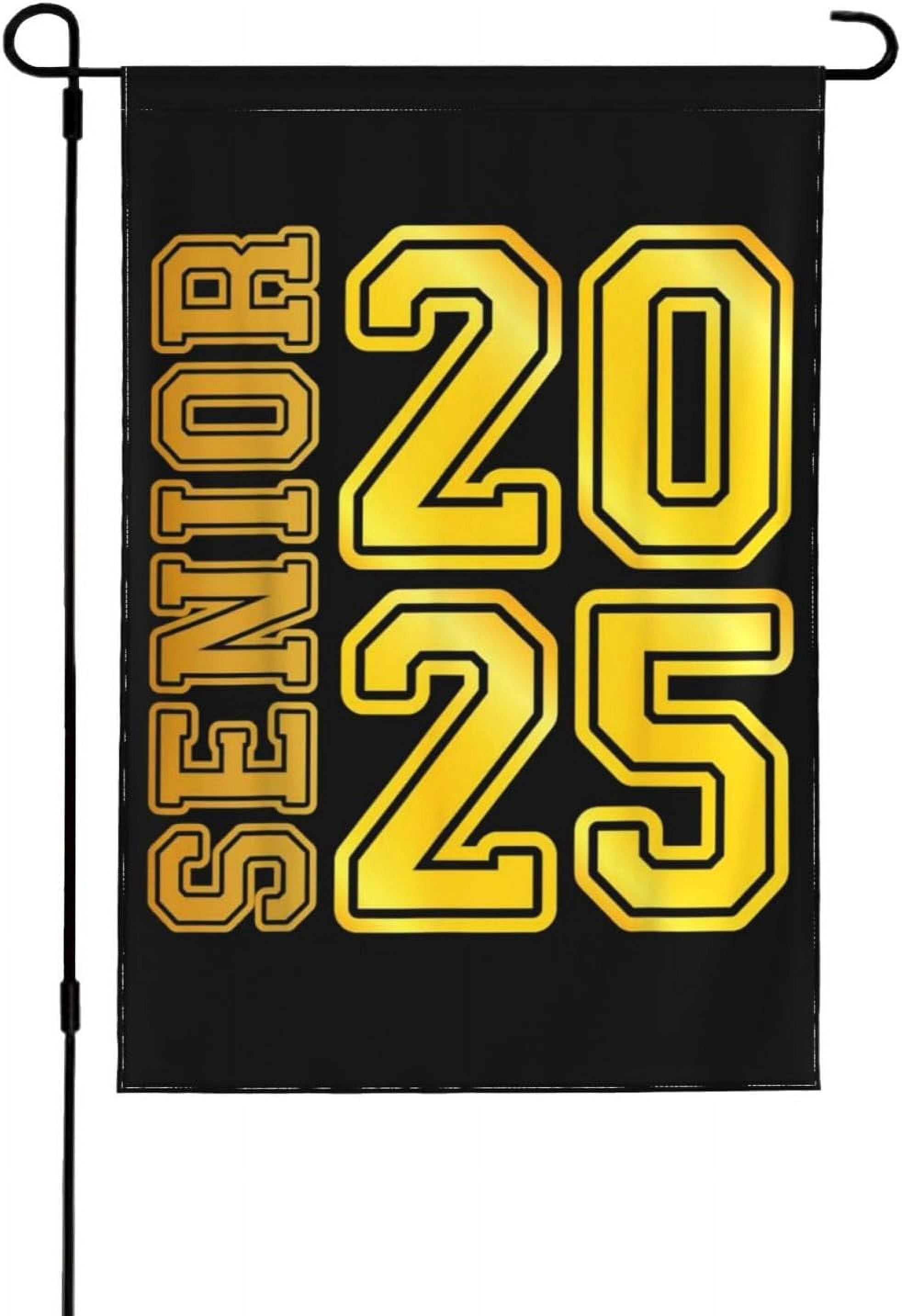 Custom Senior 2025 Flag Garden Flags Senior Class of 2025 Yard Flag 12 ...