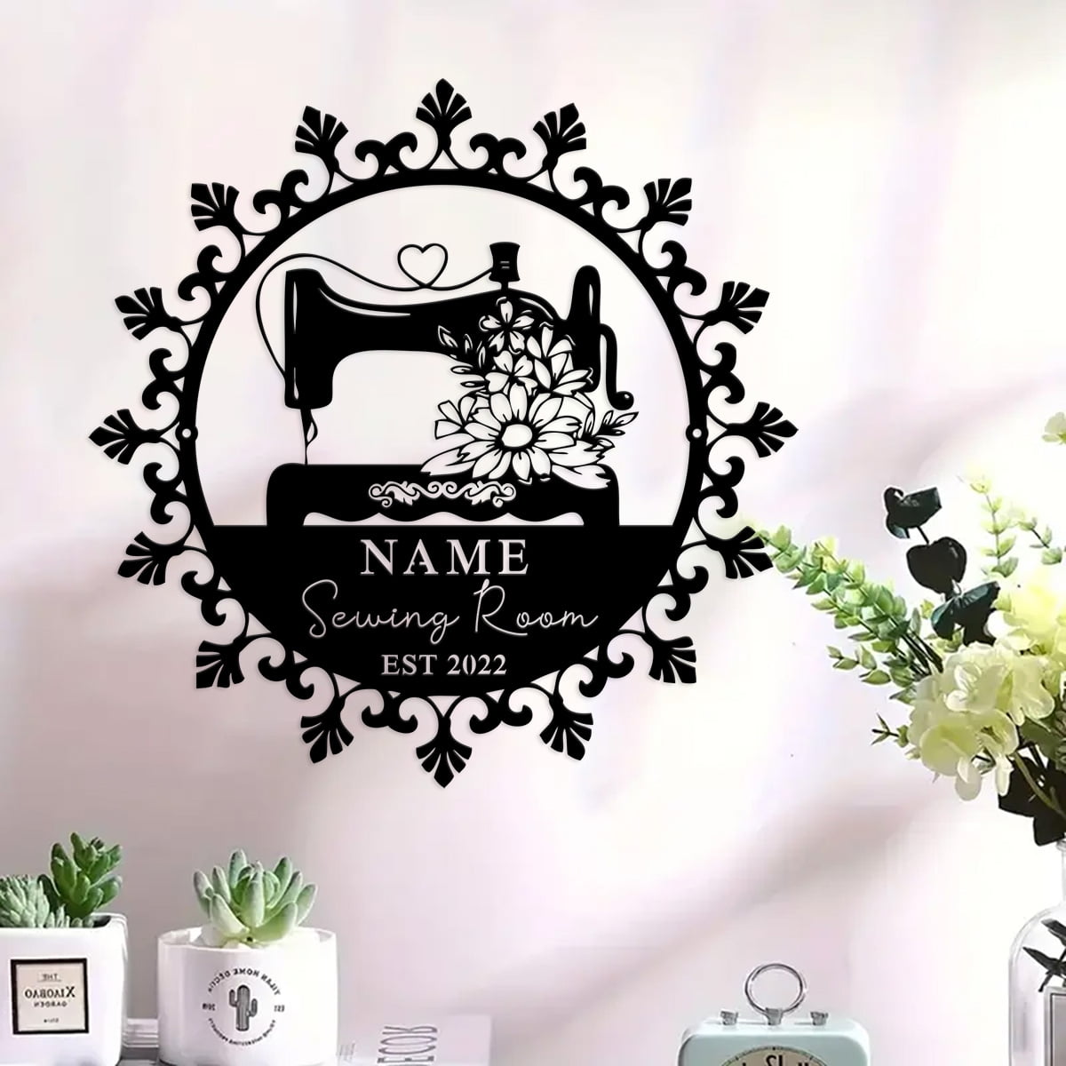 Custom Sewing Room Sign,Personalized Sign,Custom Metal Sewing sign ...