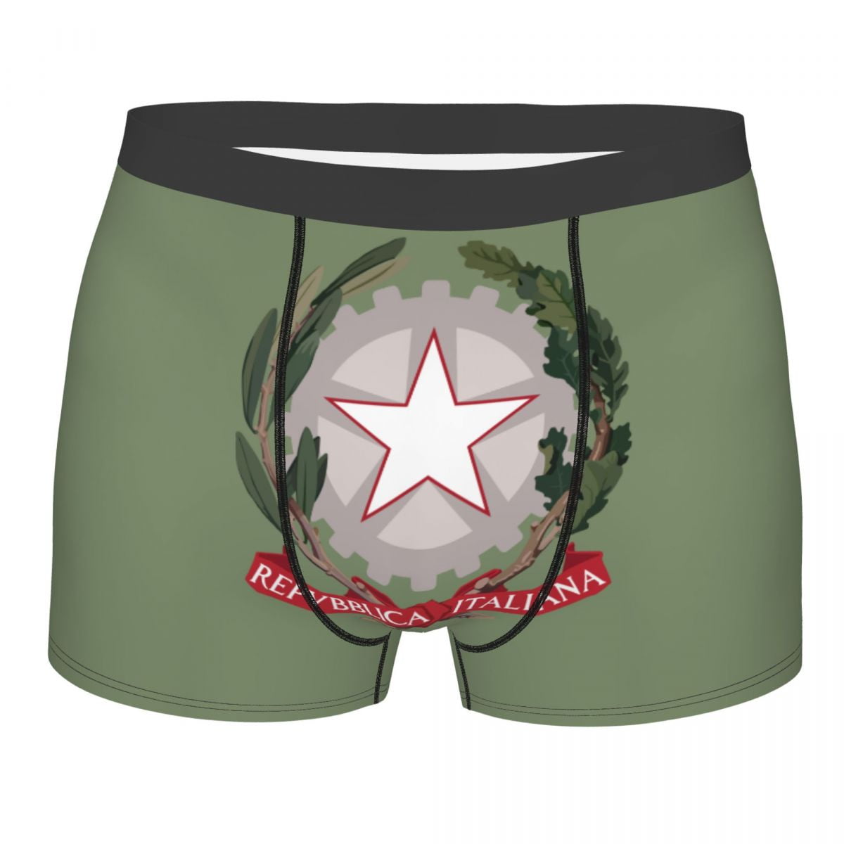Custom Sexy Emblem Of Italy Boxers Shorts Panties Men's Underpants ...