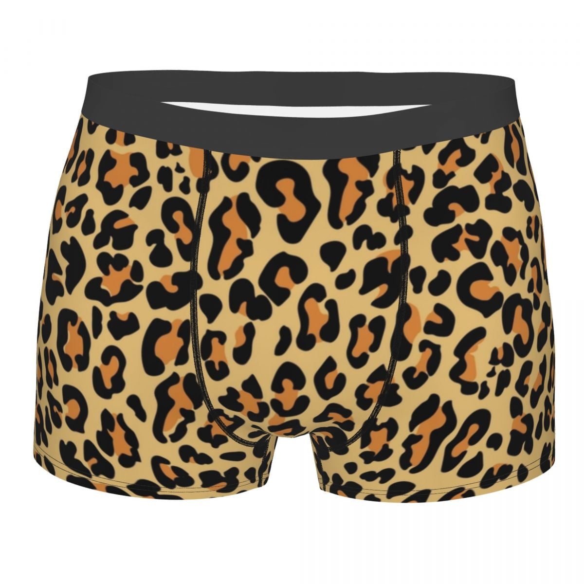 Custom Sexy Leopard Pattern Boxer Shorts For Men 3D Printed Male Animal ...