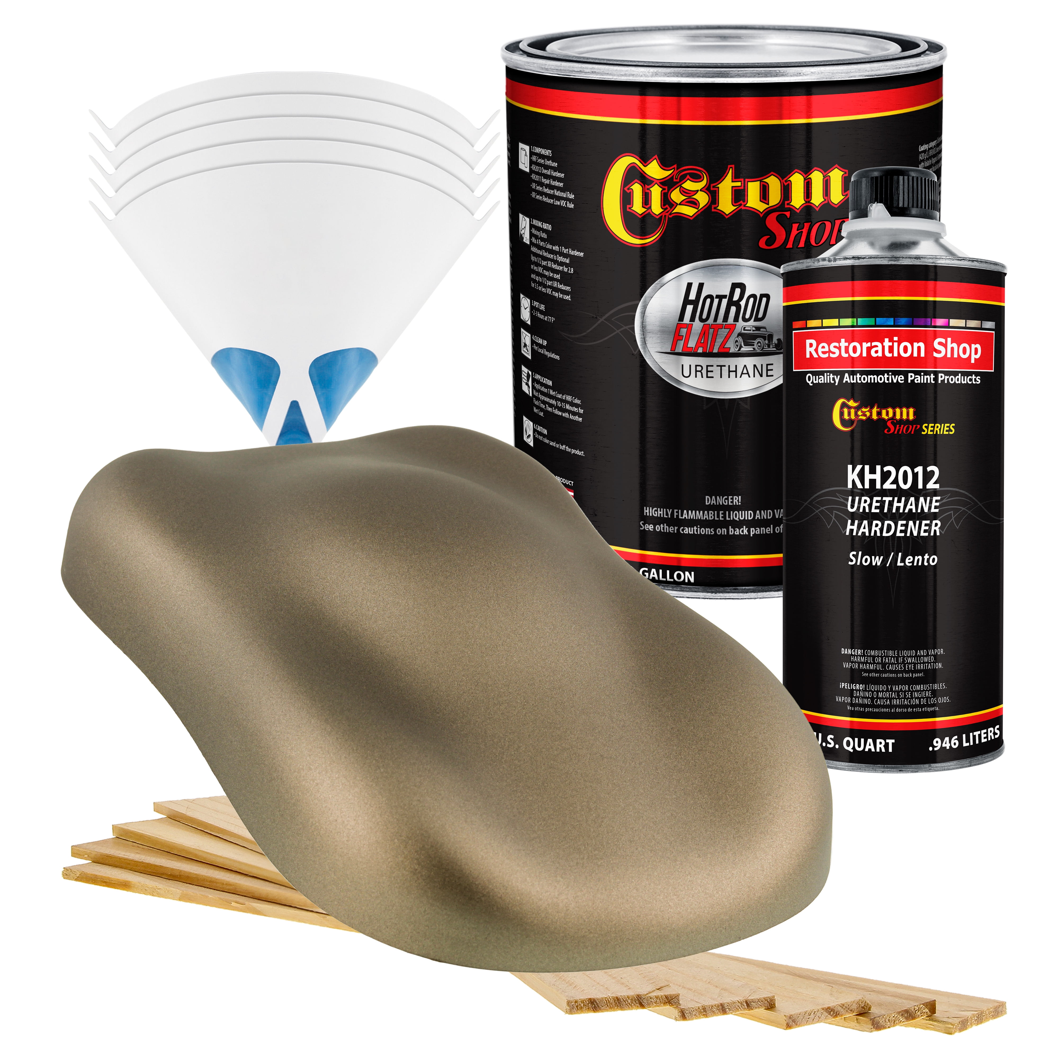 Custom Shop - Arizona Bronze Metallic - Hot Rod Flatz Flat Matte Satin ...