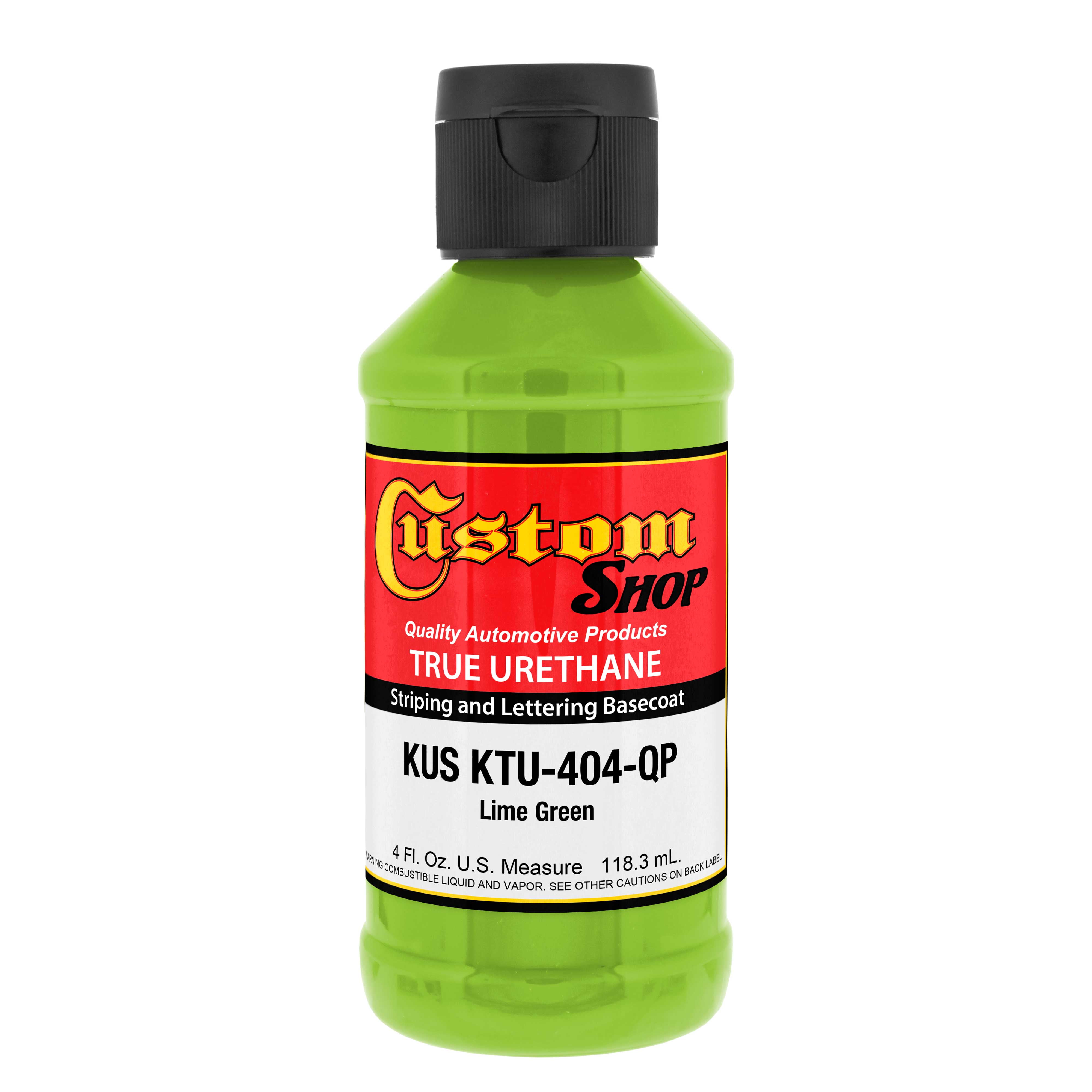 Custom Shop Lime Green - True-U Pinstriping Urethane Basecoat Standard ...