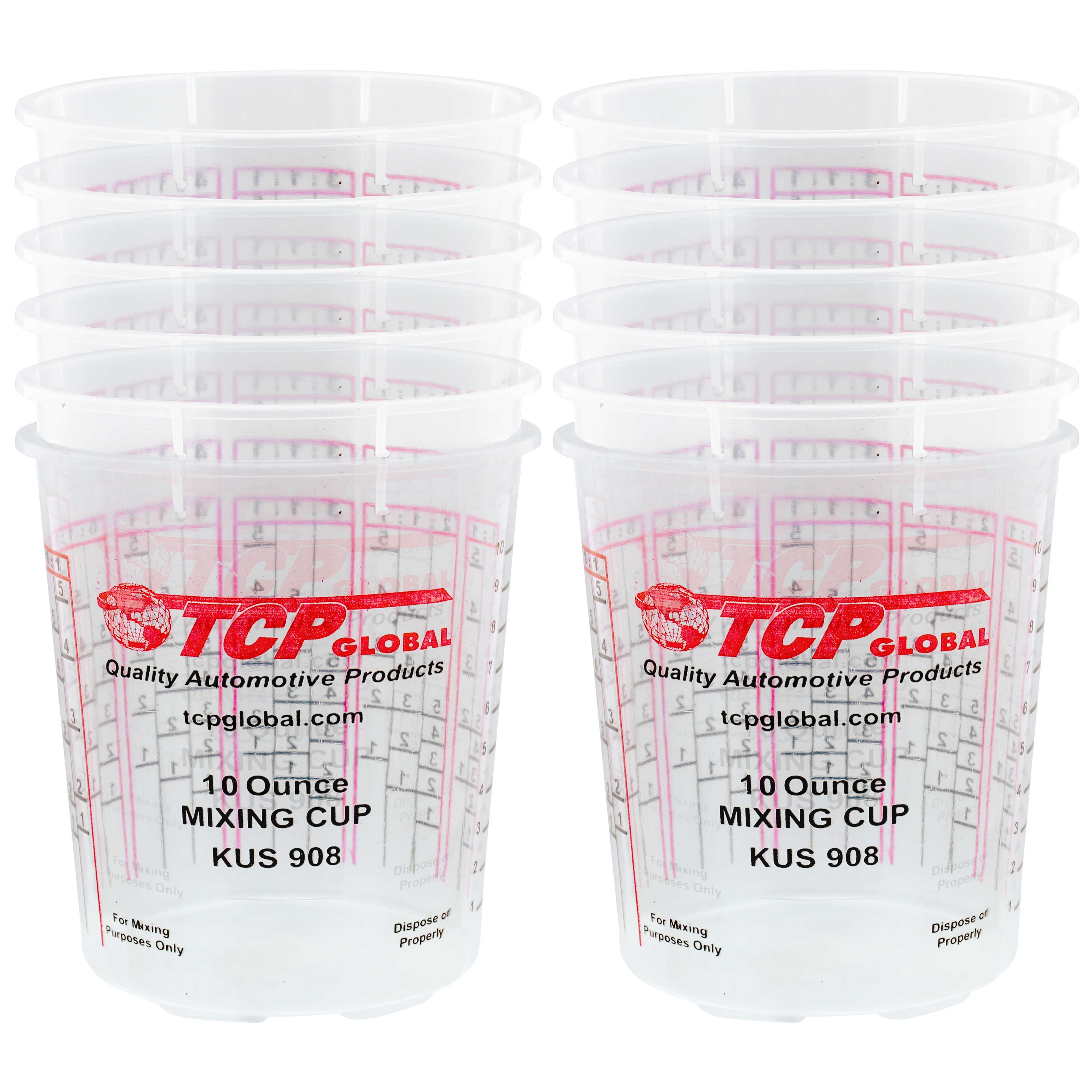 Custom Shop Paint Mixing Cups Plastic Measuring Cup Epoxy Resin ...