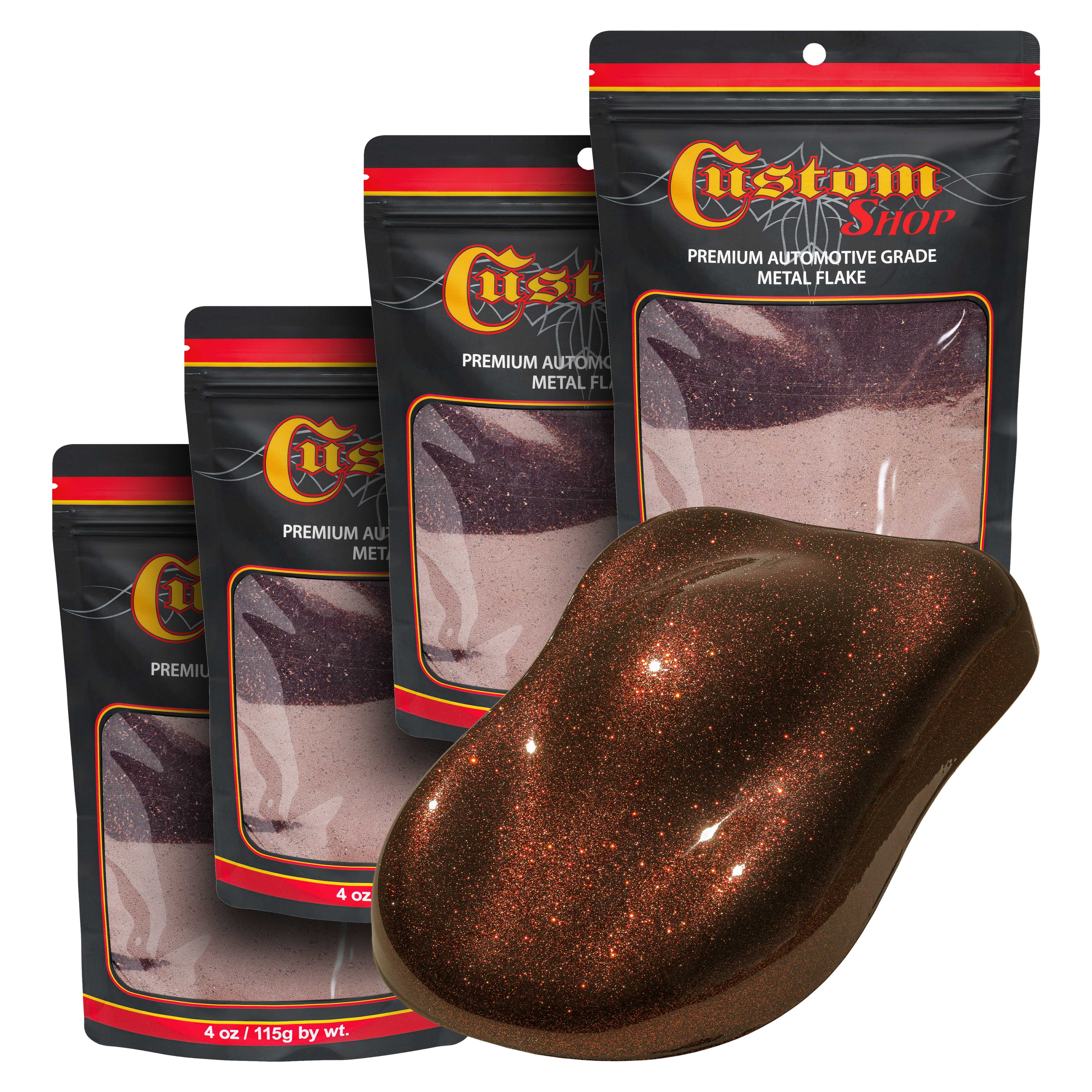 Custom Shop - Rootbeer - 1-pound of Large Metal Flake .025" 625 Micron ...