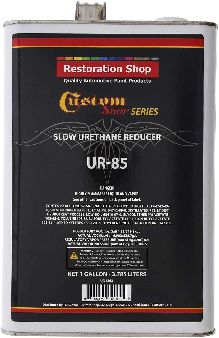 / Custom Shop - UR85 Slow Urethane Reducer (Gallon) - High Perfomance ...