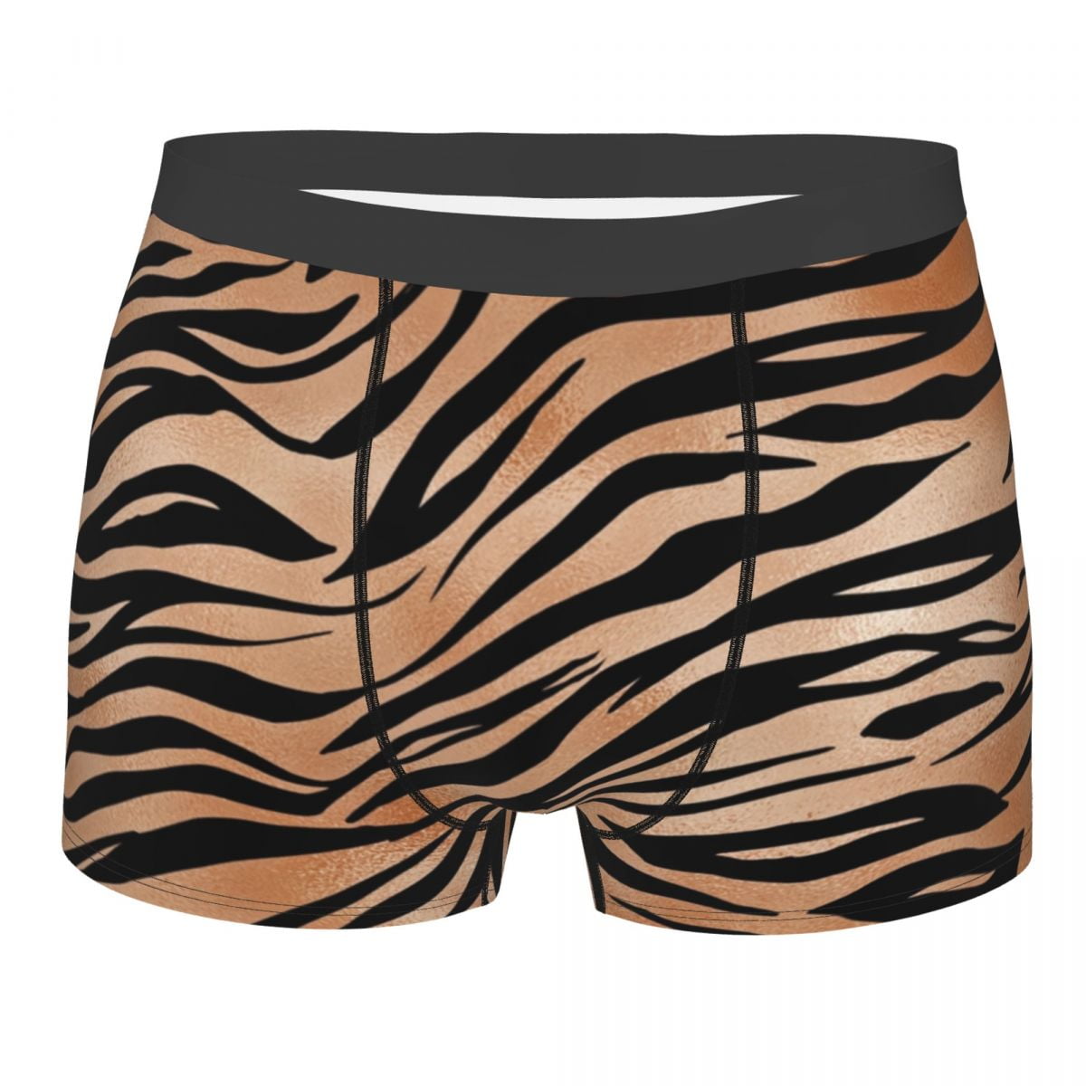 Custom Siberian Tiger Leopard Fur Texture Pattern Underwear Tropical ...