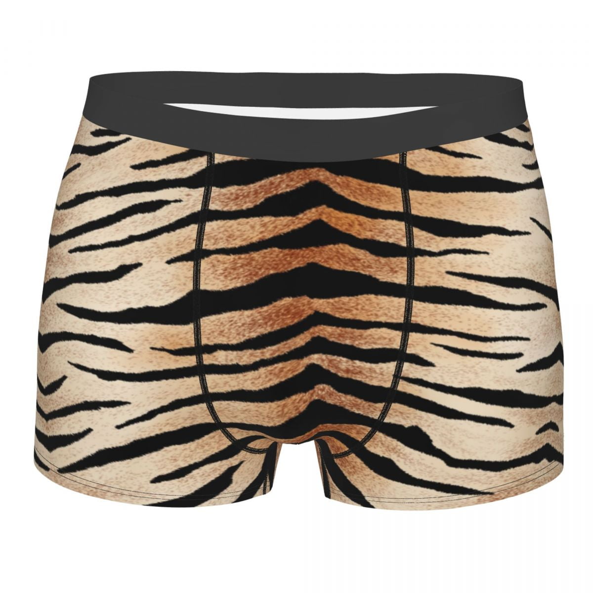 Custom Siberian Tiger Leopard Fur Texture Pattern Underwear Tropical ...