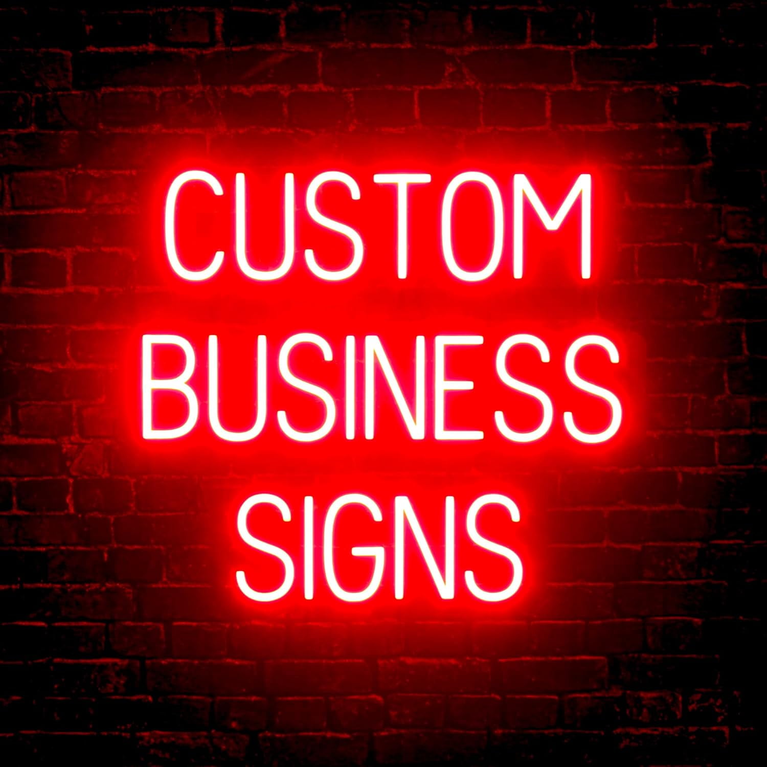 Custom Signs for Business | Custom Neon Sign Look, LED Light Source ...