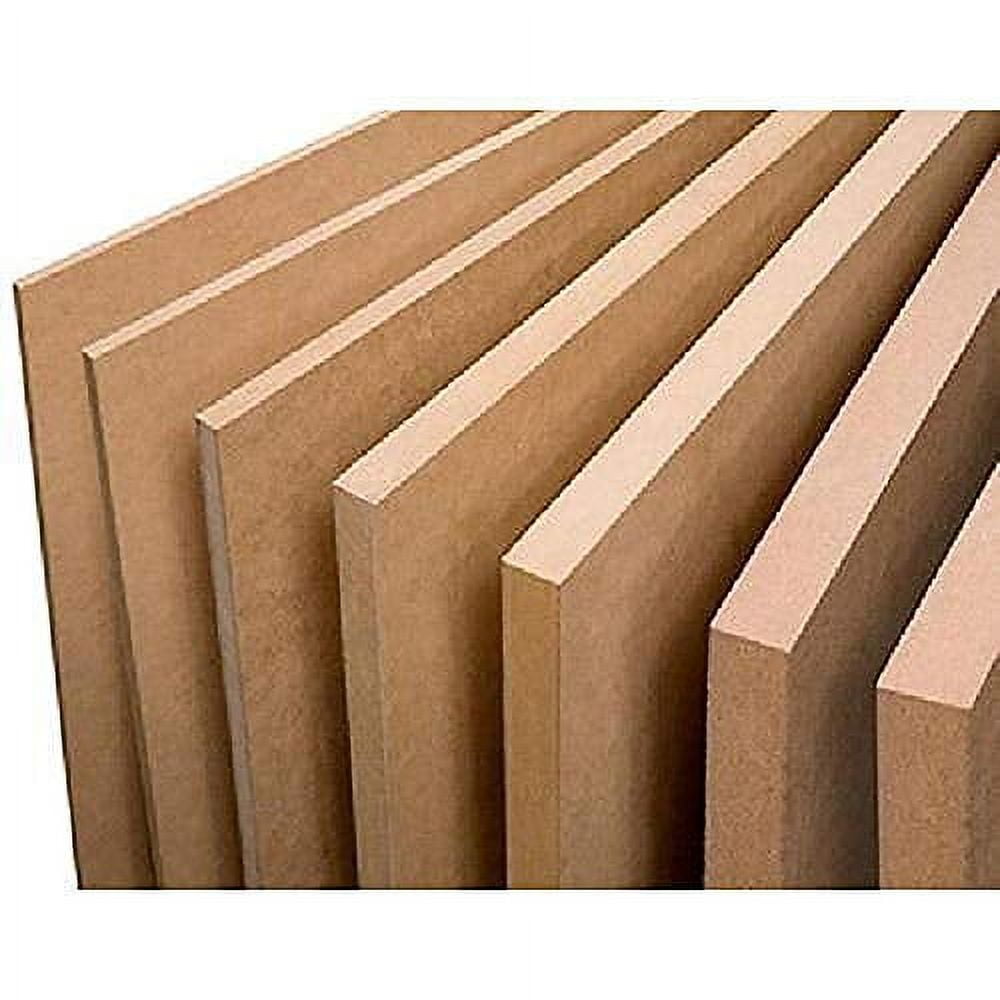 Custom Size 1/4'' (6mm) X 12'' X 24'' MDF Board (3 Pieces) - Walmart.com