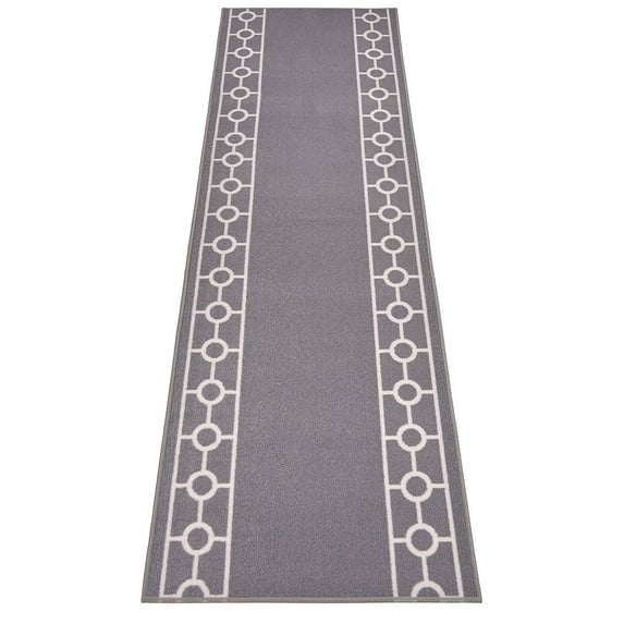 Extra-Long Low Pile Runner Rug Skid Resistant Backing Rug Runner ...