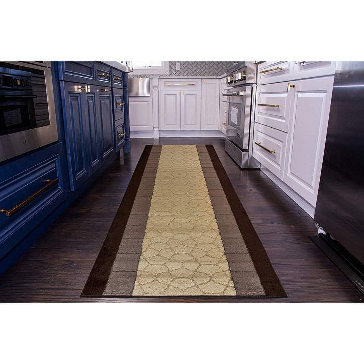 Custom Size Runner Rug Small Trellis Design Roll Runner 26 Inch Wide x ...