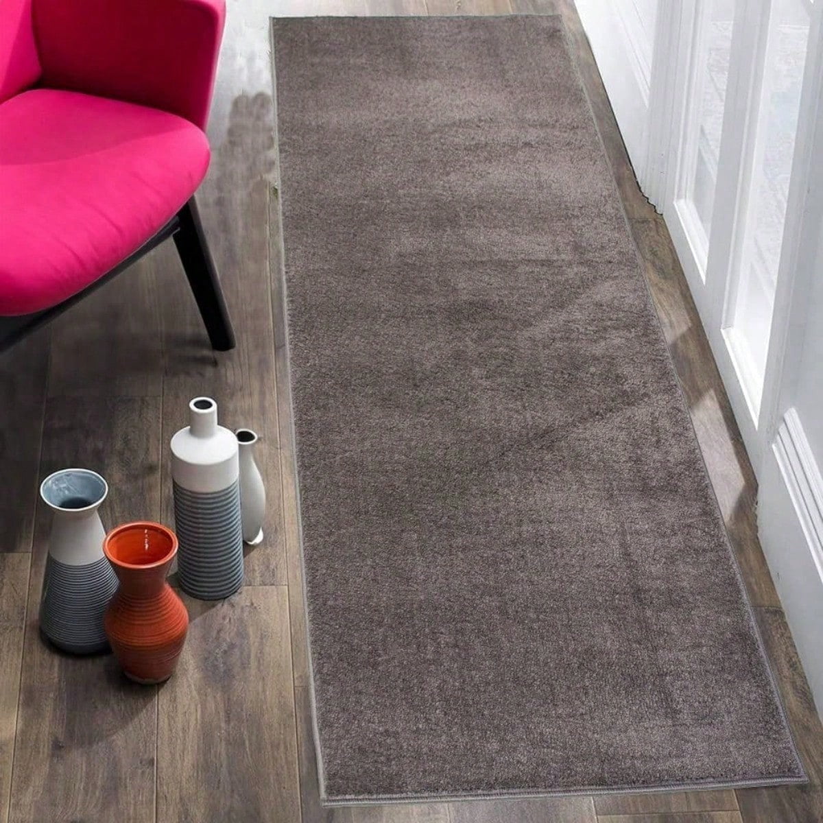 Custom Size Runner Rug Solid Color Extra Long Runner Rugs for Hallways ...