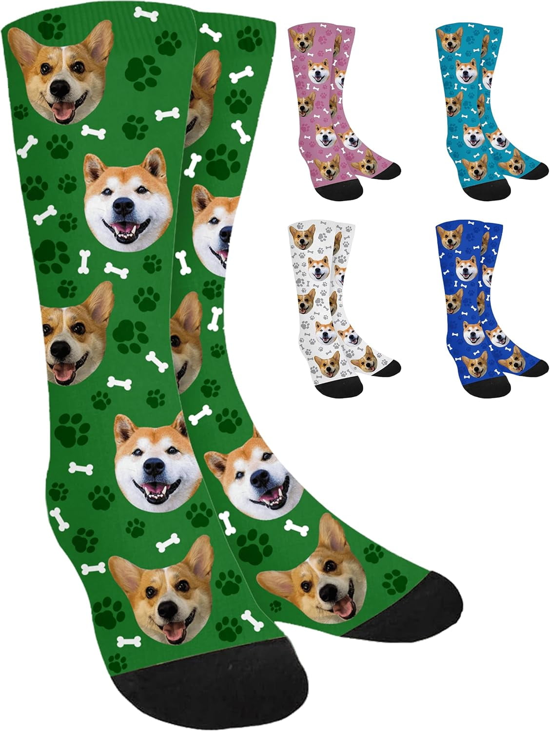 Custom Socks with Photo, Customizable Personalized Socks with Dog ...