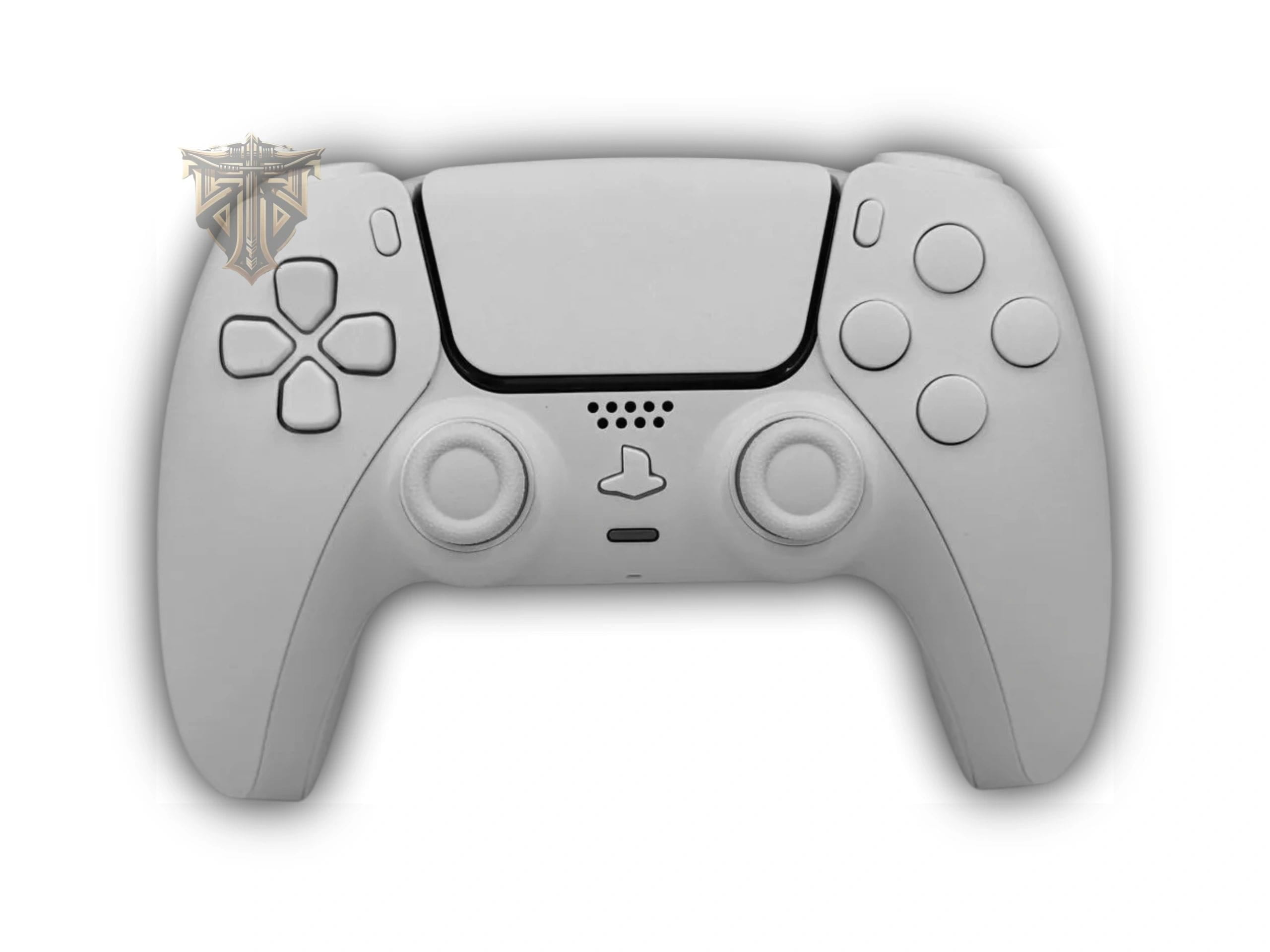Custom "Solid White O.G." DualSense PS5 Controller - Walmart.com