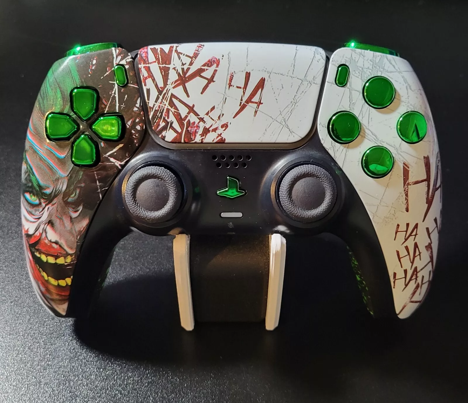 Custom Sony DualSense PS5 Controller With Hall Effect Joysticks - Joker ...