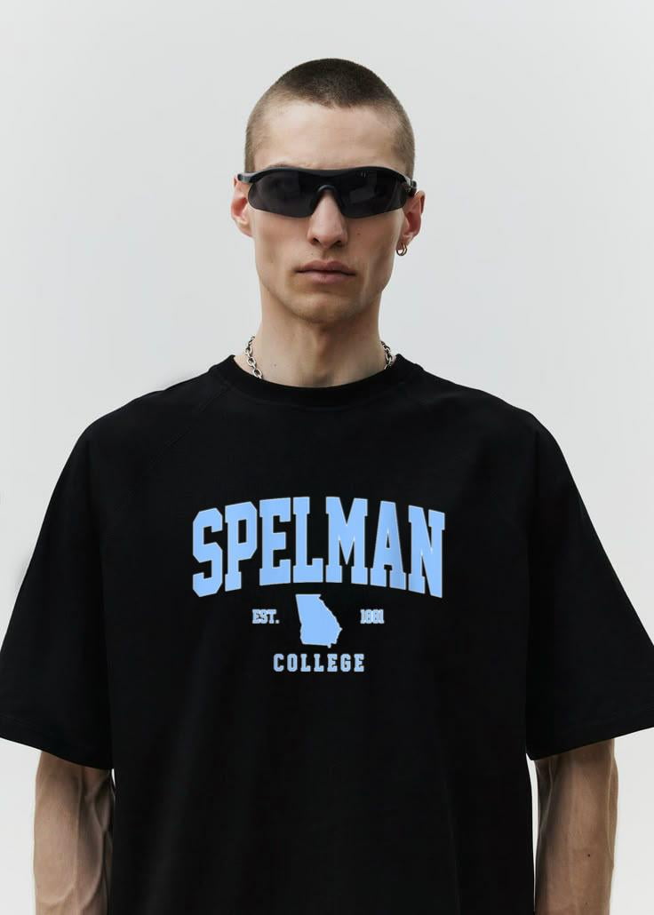 Custom Spelman Arch Retro College T-Shirt Athletic Fan, for men & women ...