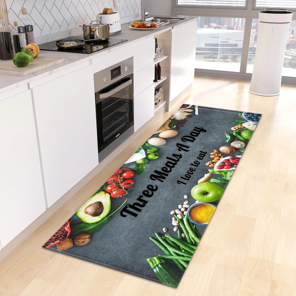 Custom Spices Kitchen Rug Entrance Doormat Living Room Floor Home ...