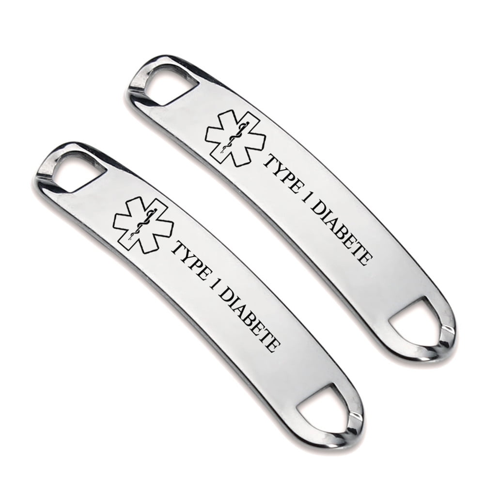 Custom Stainless Steel ID Tag for Medical Jewelry,Personalized Medical ...