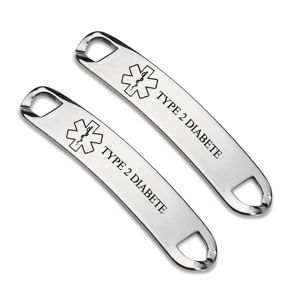 Custom Stainless Steel ID Tag for Medical Jewelry,Personalized Medical ...