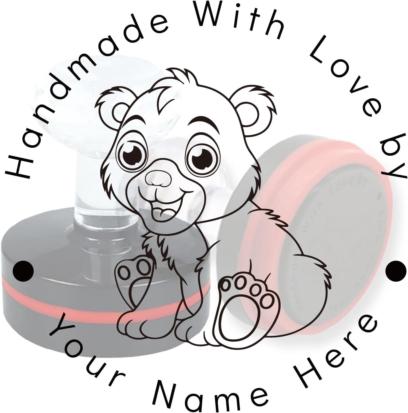 Custom Stamps Self Inking Personalized Name & Address Stamps Customized ...
