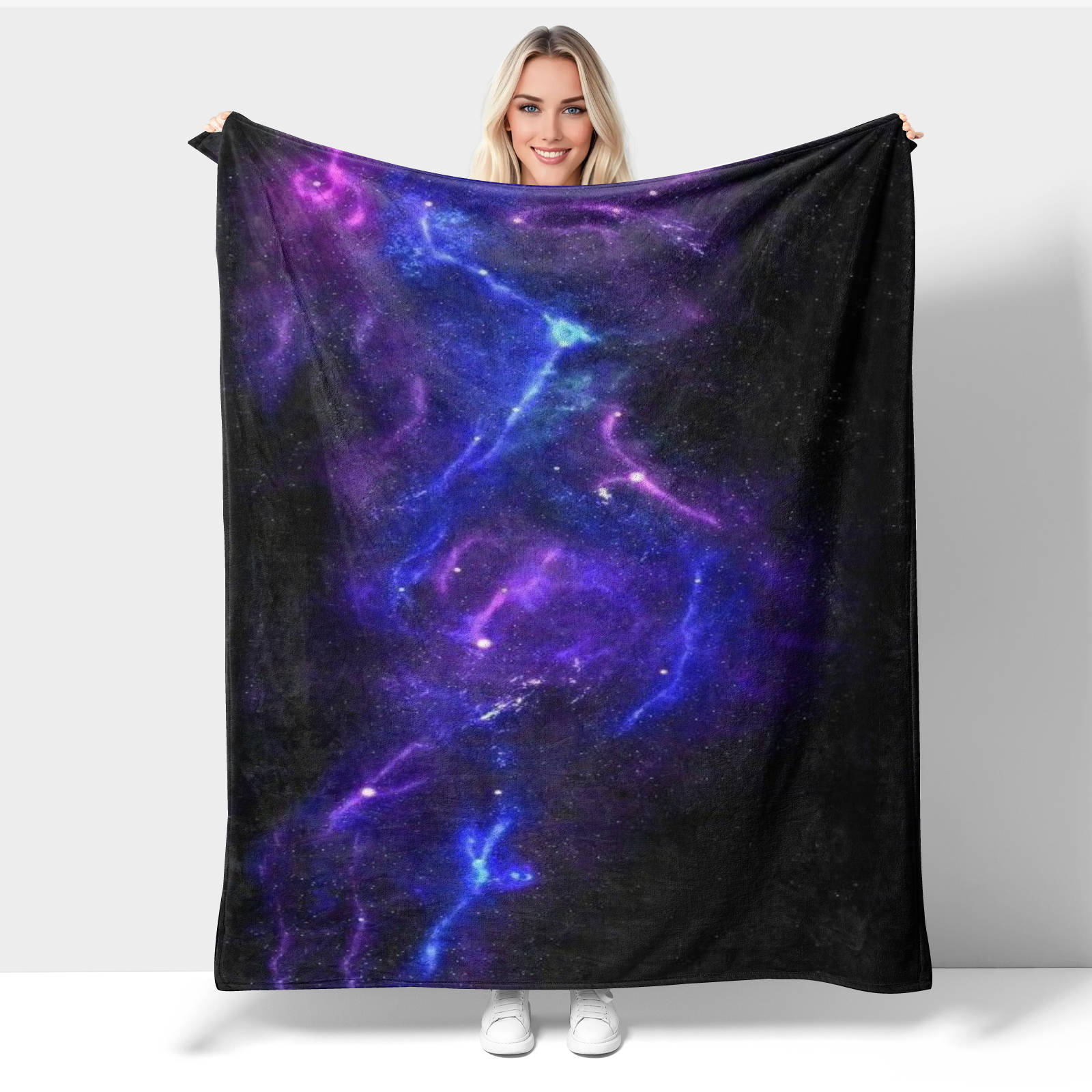 Custom Starry universe Blanket Starry universe 40IN*30IN Gifts for Mom ...