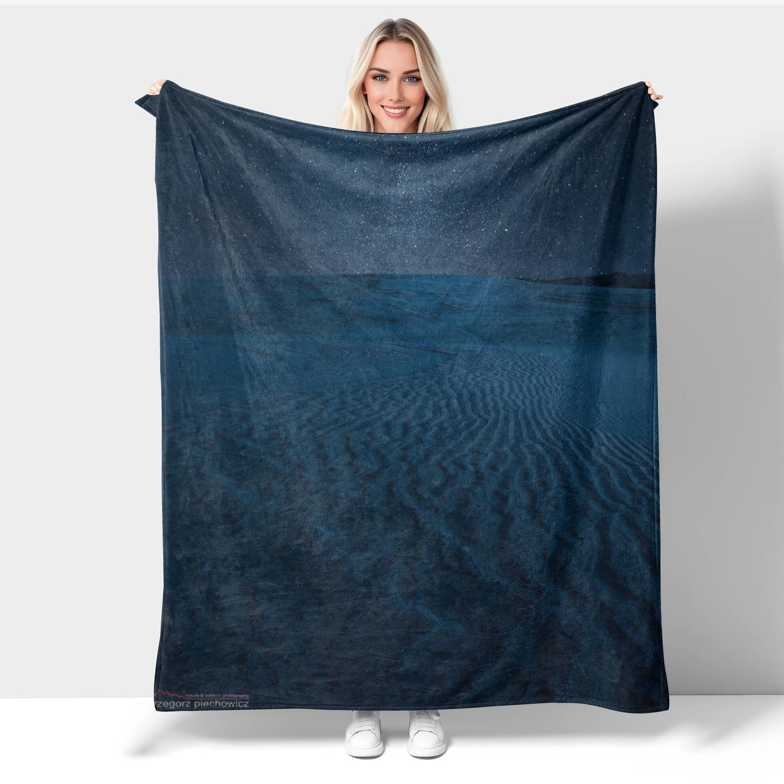 Custom Starry universe Blanket Starry universe 60IN*50IN Gifts for Mom ...