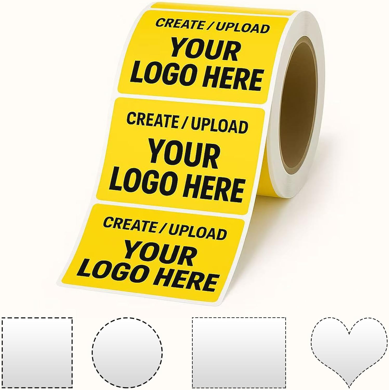 Custom Stickers for Business Logo on Roll-Personalized Labels with ...