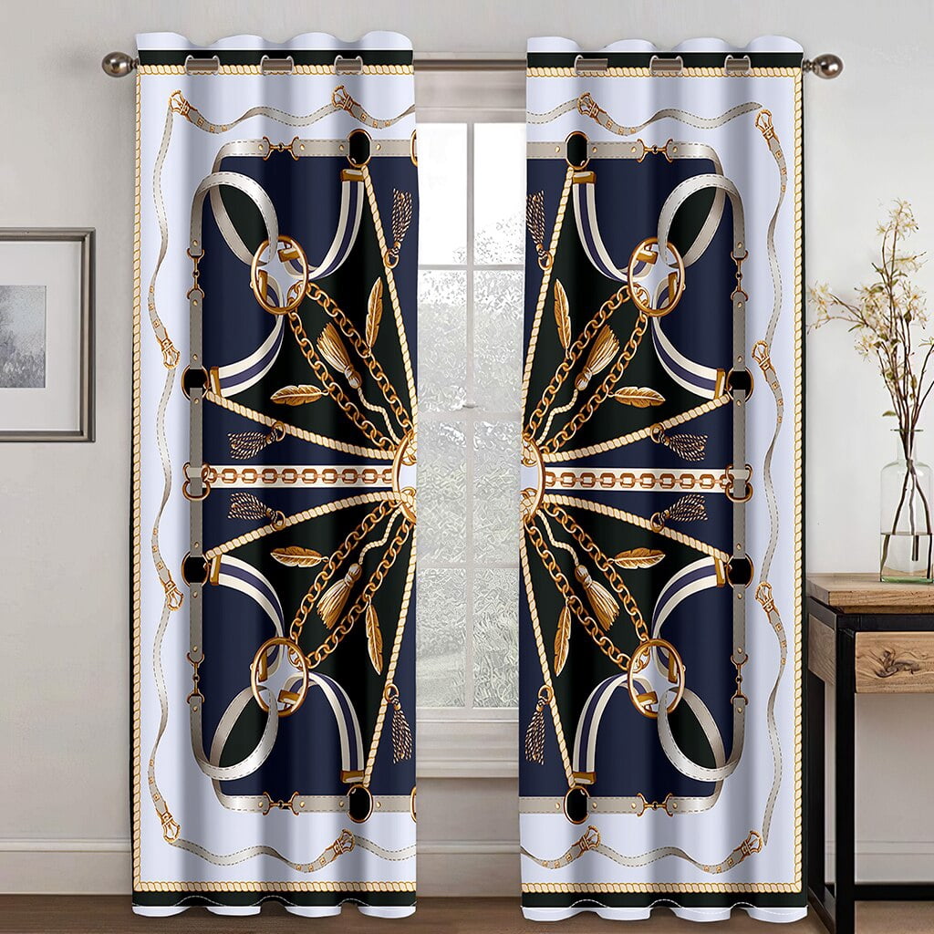 Custom Style Curtains for Bedroom Living Room American-style Shade ...