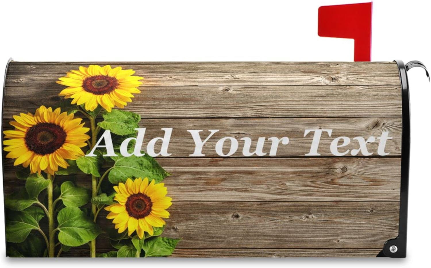 Custom Sunflowers Mailbox Covers Magnetic Spring Summer Autumn Mailbox ...