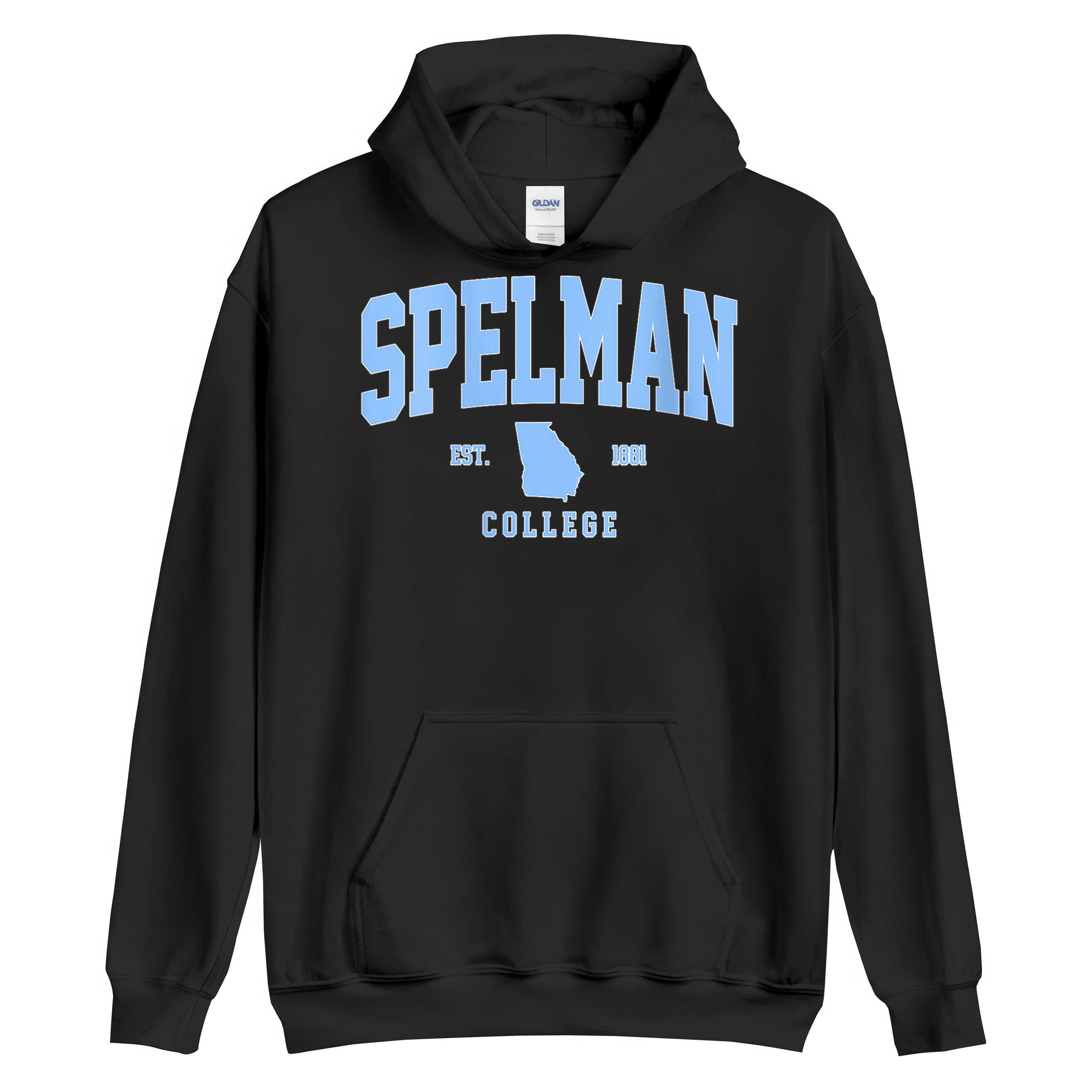 Custom T-Shirt Beautiful , Awesome Spelman Arch Retro College Athletic ...