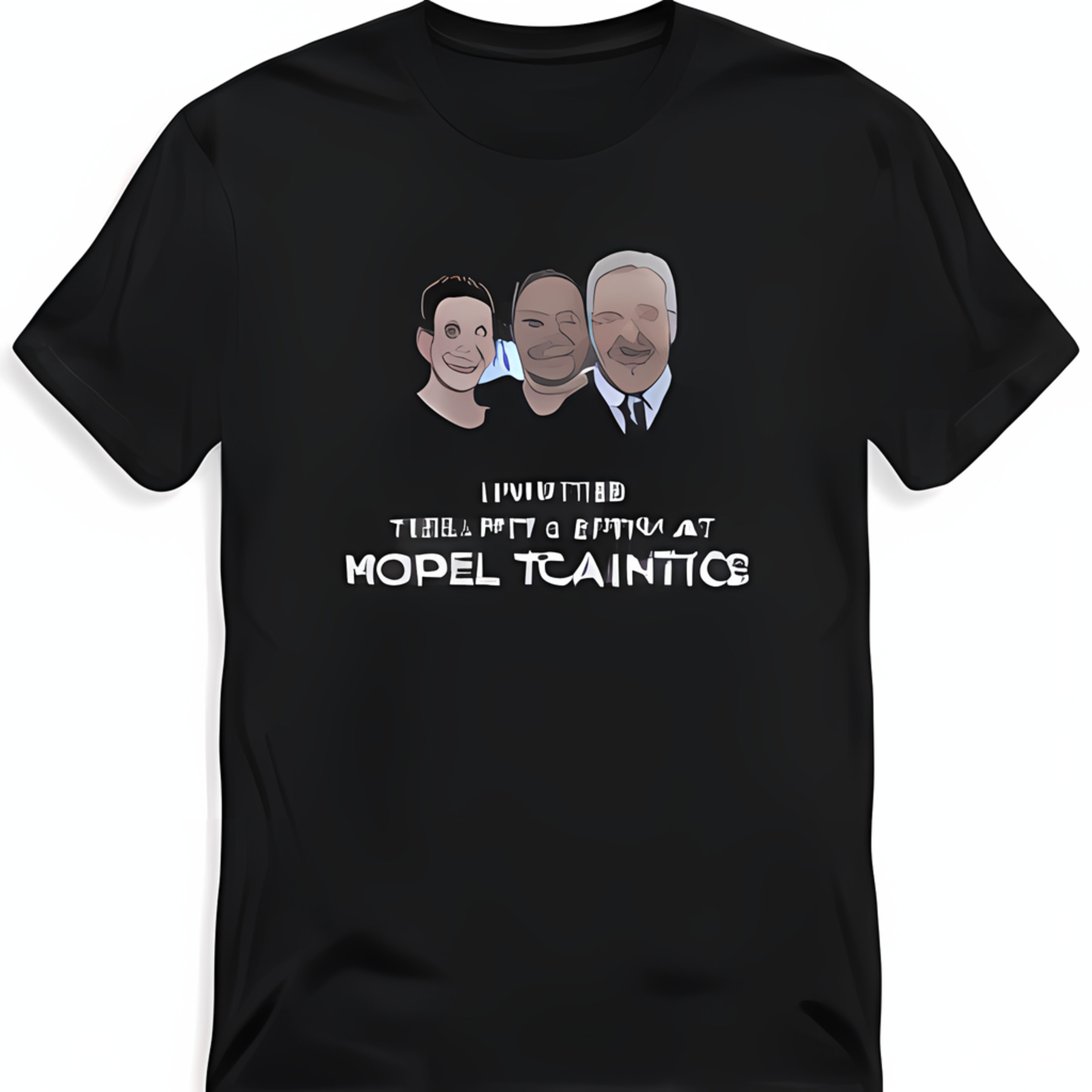 Custom T-Shirt Design: IFR Pettit Mepel and CharacTeers in TV News ...