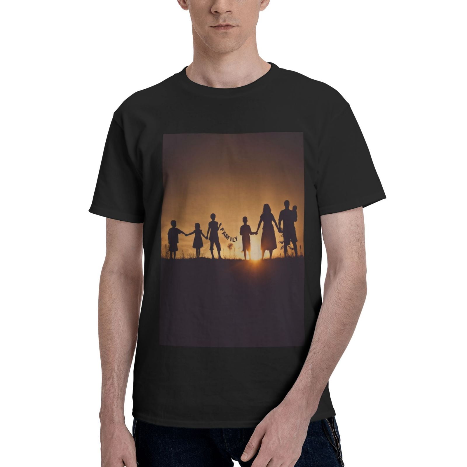 Custom T-Shirts for Men, Design Your Own Custom Short Sleeve Shirts ...