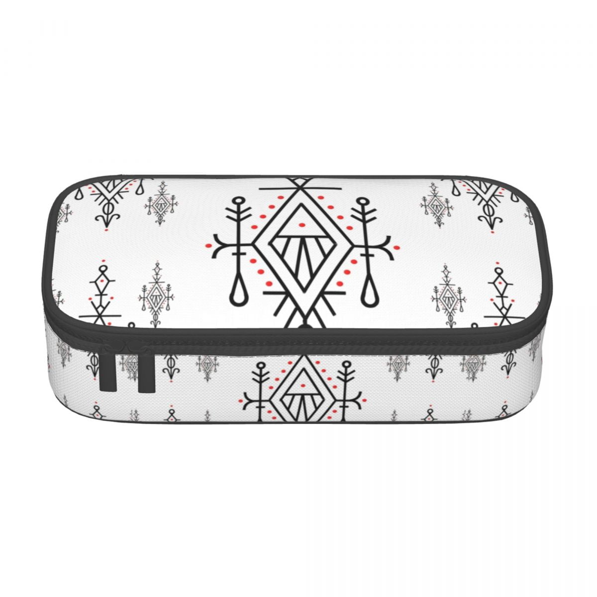 Custom Tafzimth Kabyle Fibula Pencil Case for Big Capacity Geometric ...