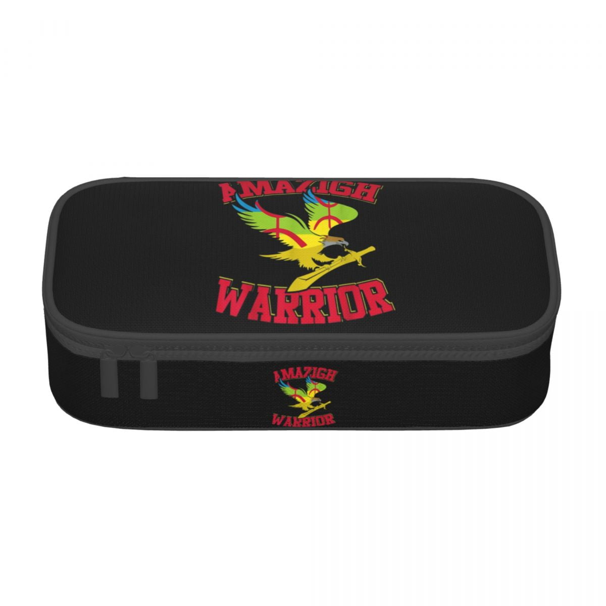 Custom Tafzimth Kabyle Fibula Pencil Case for Big Capacity Geometric ...