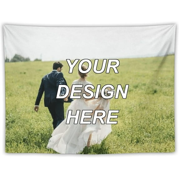Custom Tapestry Personalized Tapestries with Photo Text Customized ...