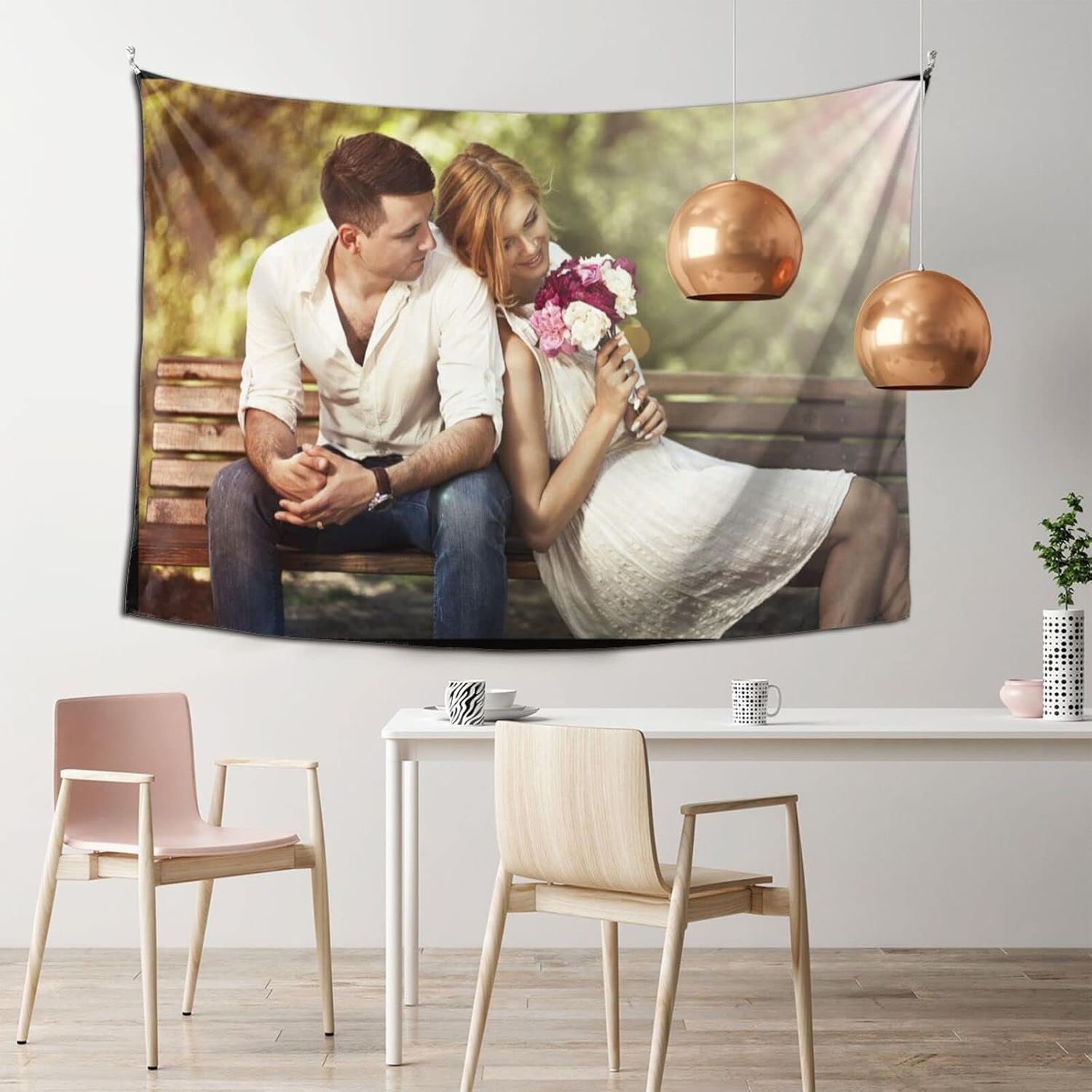 Custom Tapestry Upload Images Customized Photo Picture Wall Hanging ...