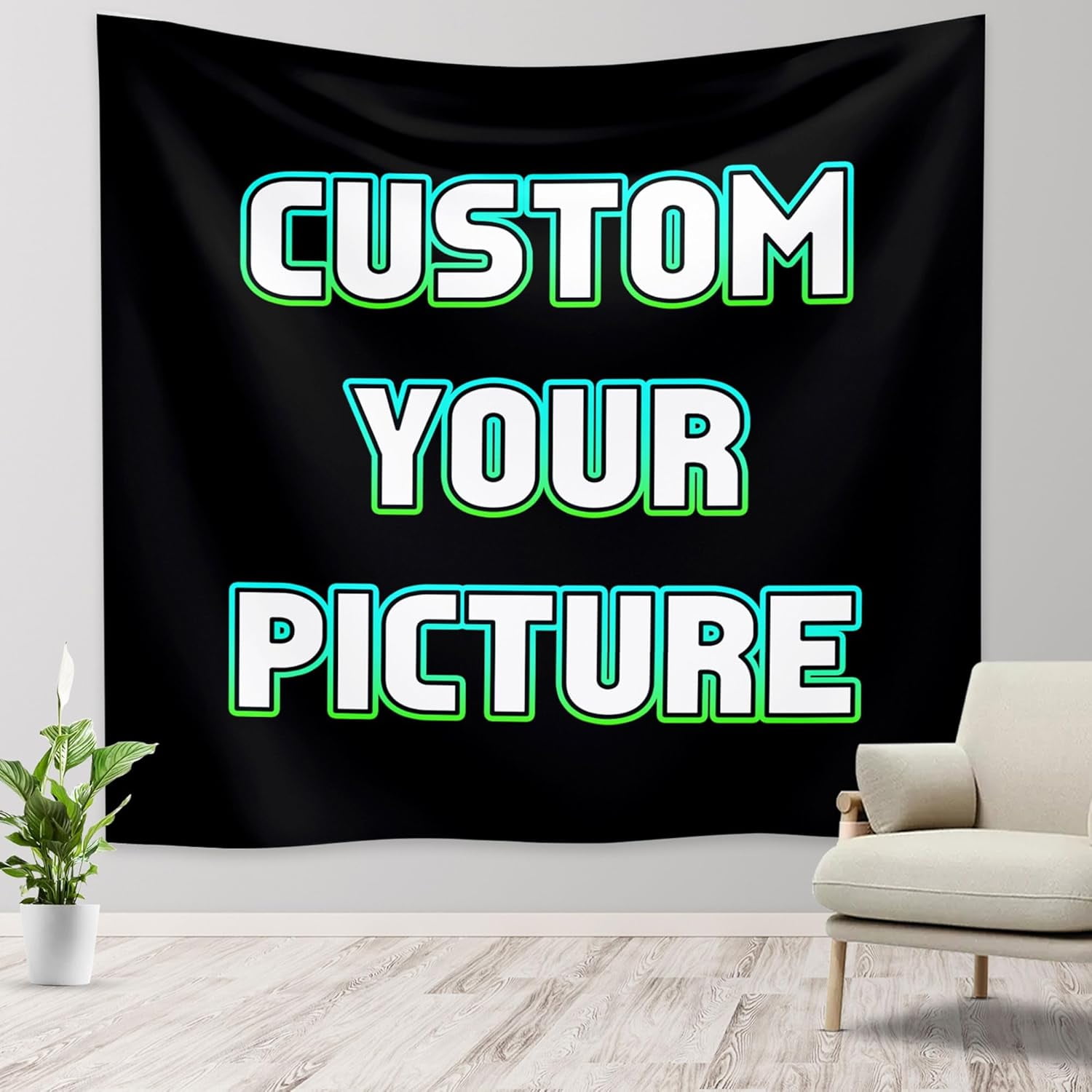 Custom Tapestry Upload Images - Ships Next Business Day - Banners and ...