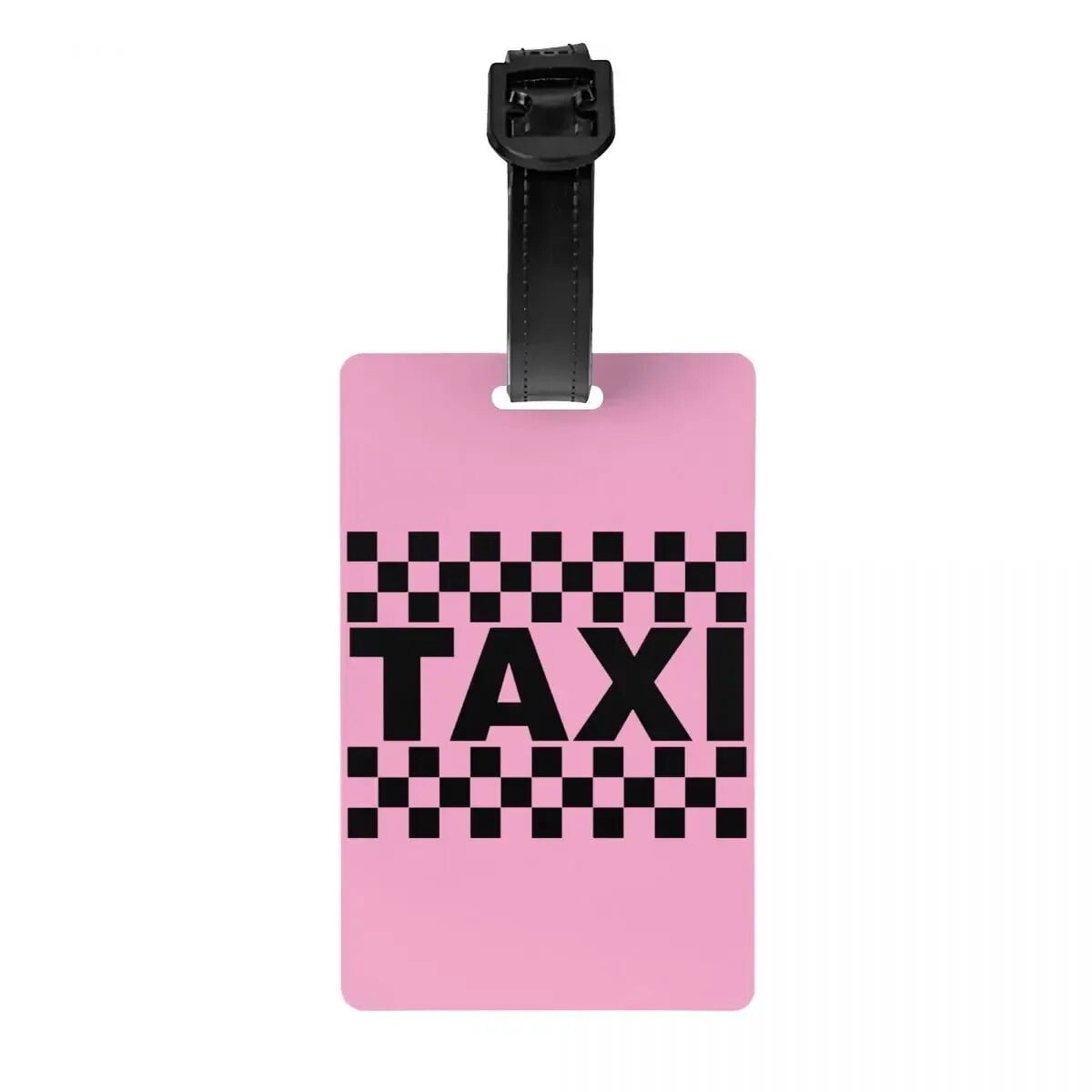 Custom Taxi Driver Luggage Tag With Name Card Privacy Cover ID Label ...