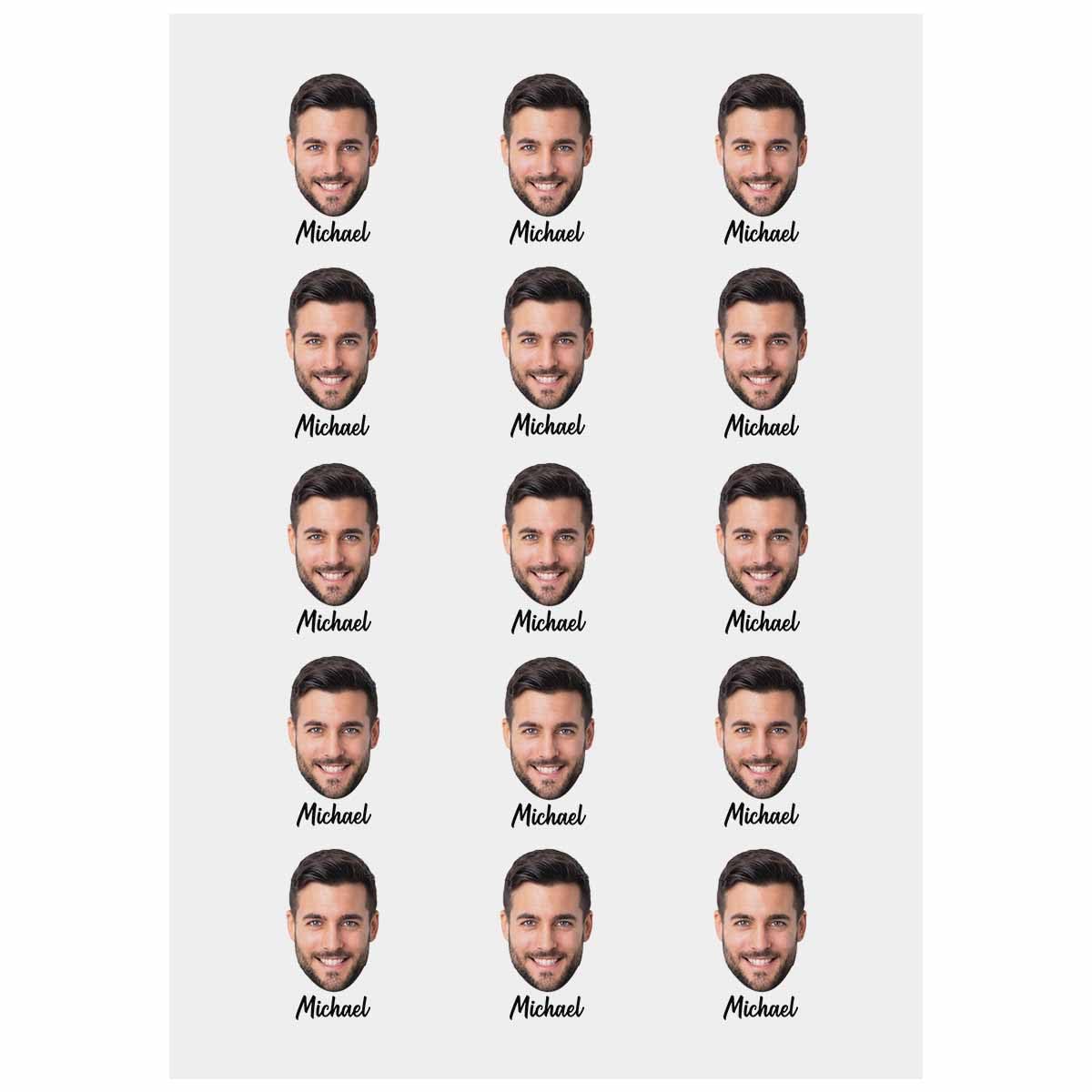 Custom Temporary Tattoos With Photo Personalized Face Tattoo With Name ...