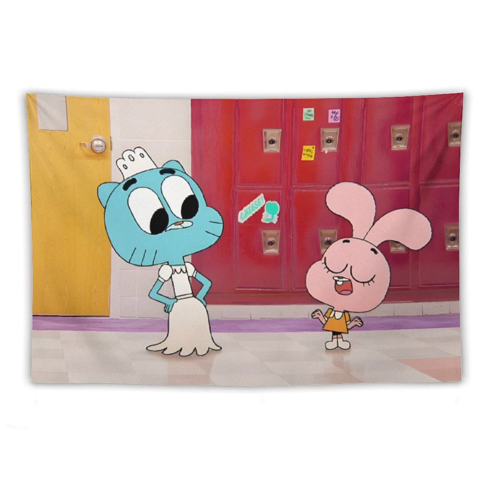 Custom The Amazing World of Gumball Tapestry wall hanging poster ...