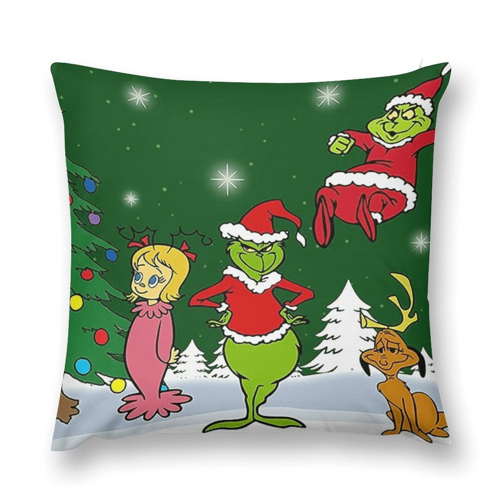 Custom The Grinch How The Grinch Stole Christmas Pillowcases cushion ...