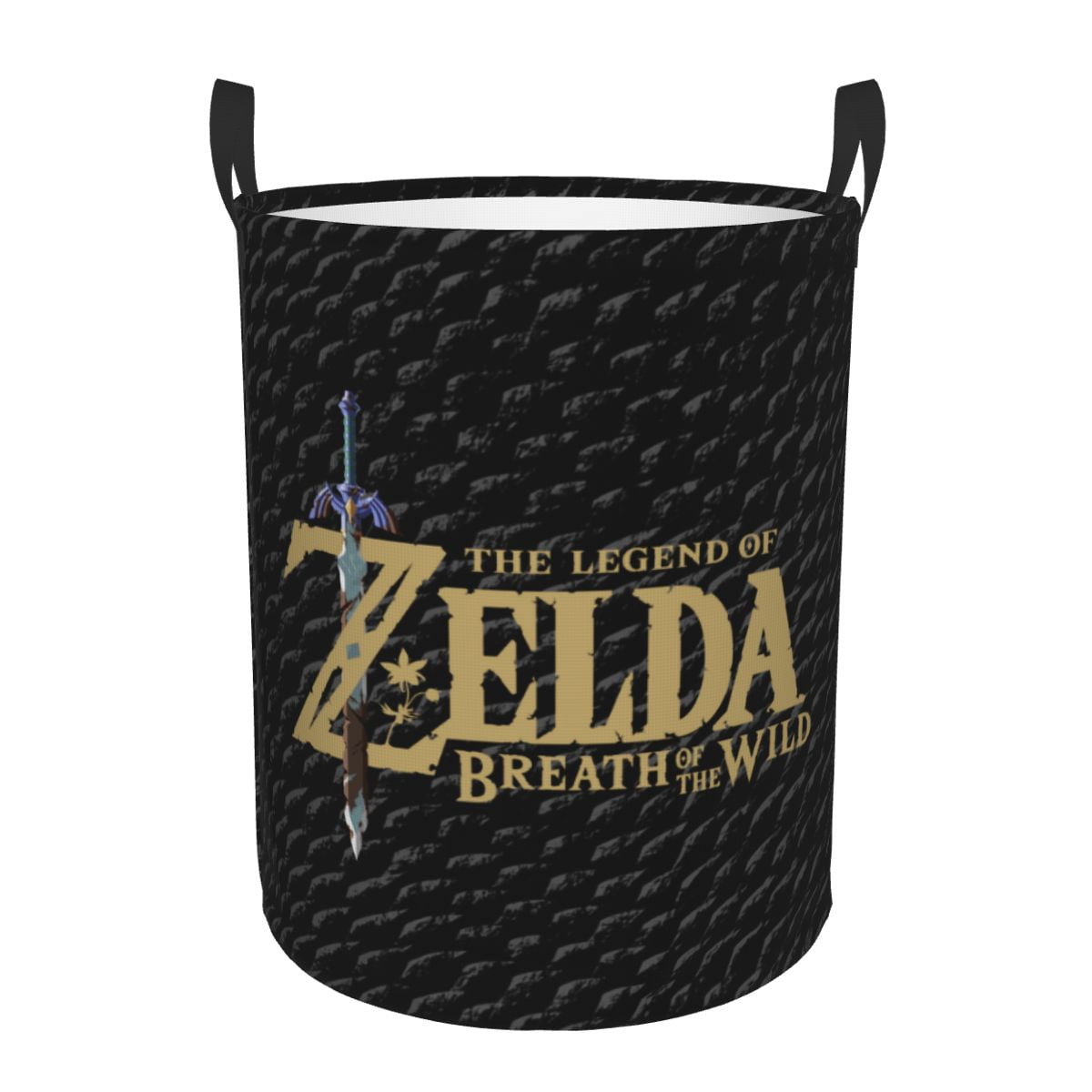 Custom The Legend Of Zeldaed Link Zelda Laundry Basket Collapsible ...