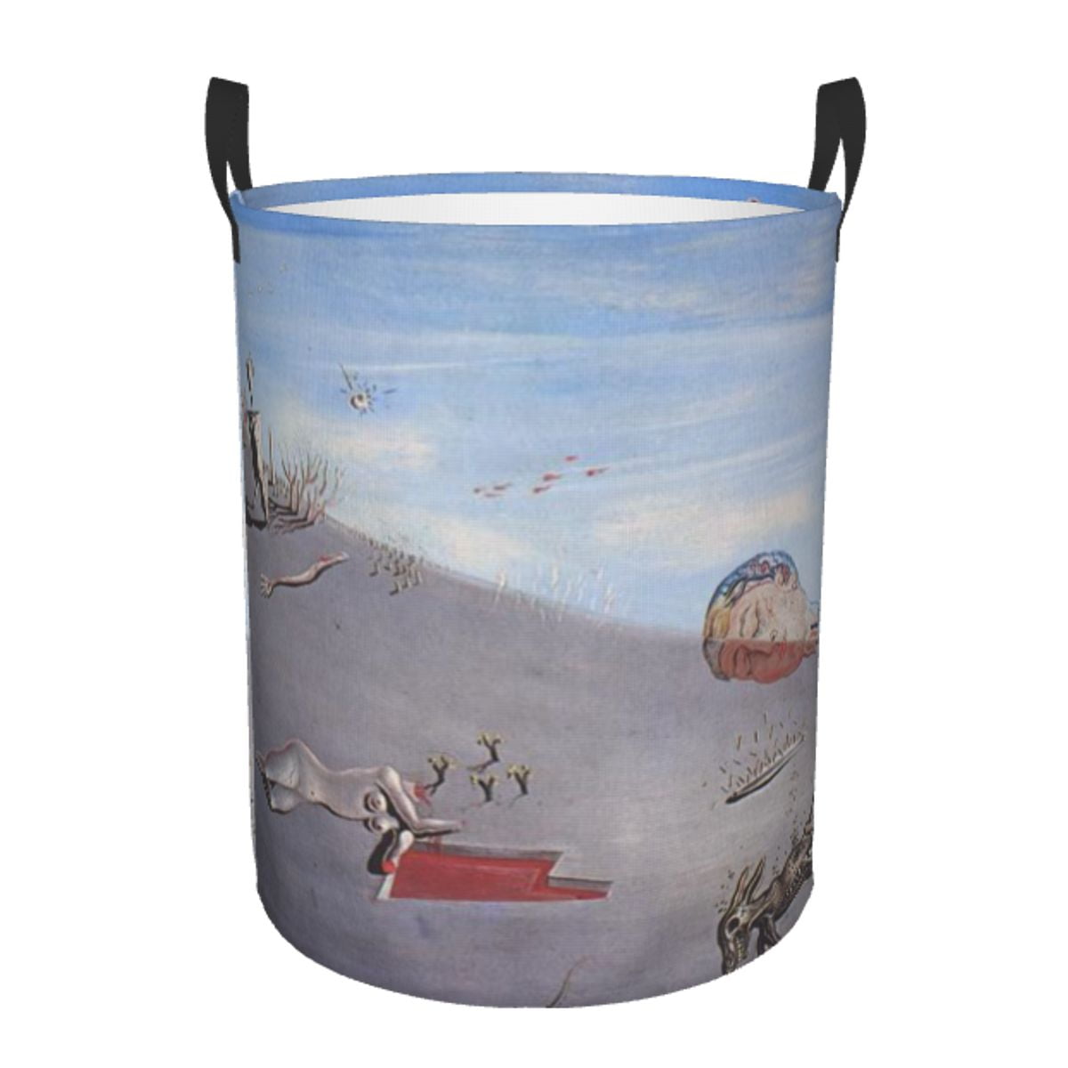 Custom The Persistence Of Memory Laundry Basket Foldable Large Capacity Clothes Storage Bin ...