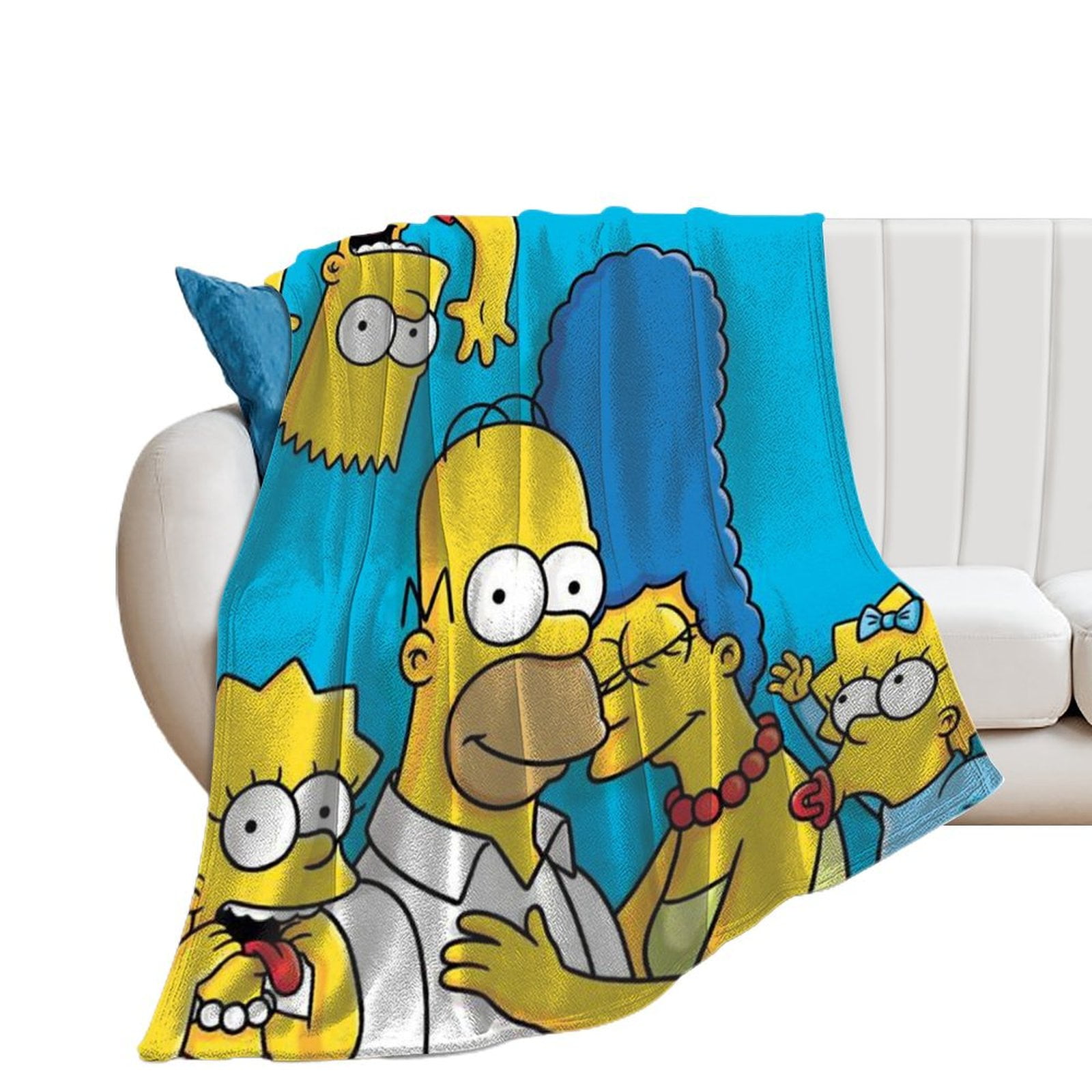 Custom The Simpsons Blanket Air Conditioner Blanket Gift Blanket ...