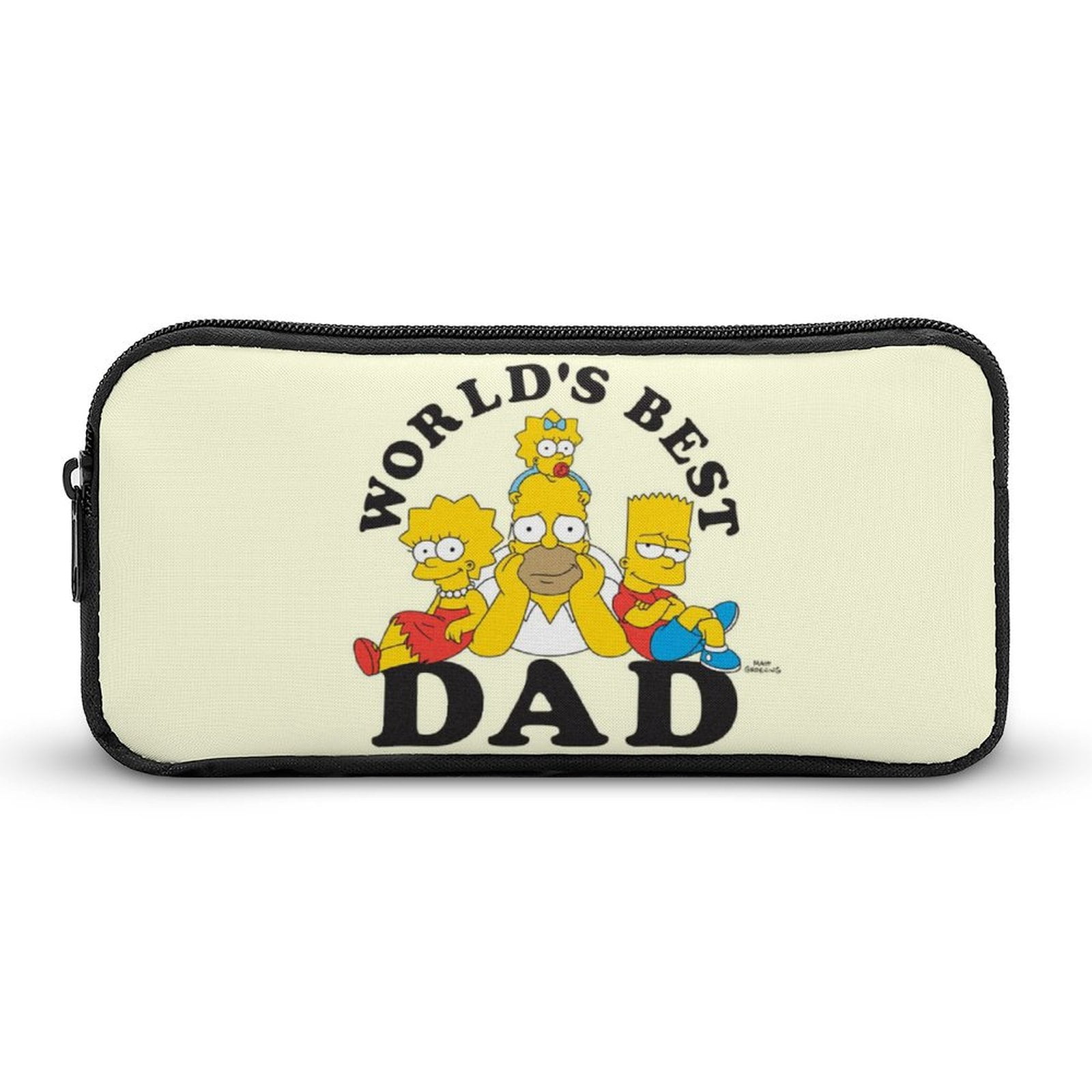 Custom The Simpsons Stationery bag pencil case cosmetic bag storage bag ...