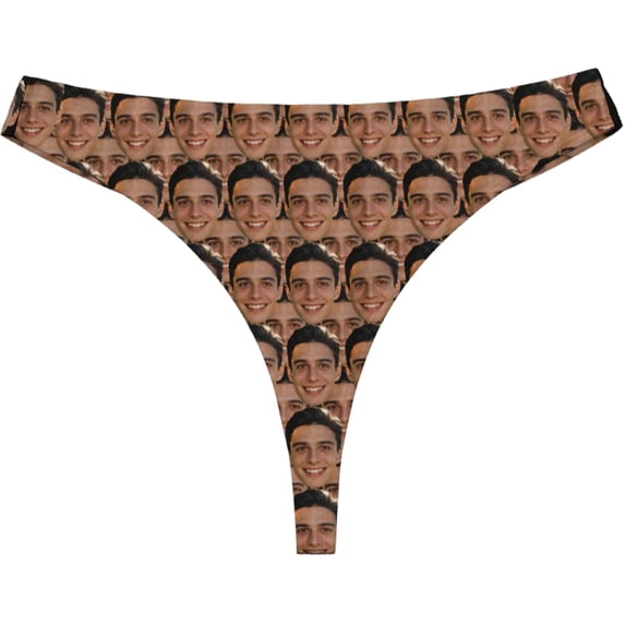 Custom Thongs With Picture Personalized Thongs Customize Funny Gift ...