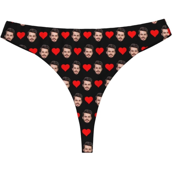 Custom Thongs for Women Personalized Thong Customized underwear Panties ...