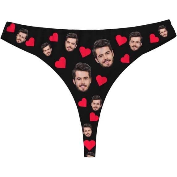 Custom Thongs for Women Personalized Thong Customized underwear Panties ...